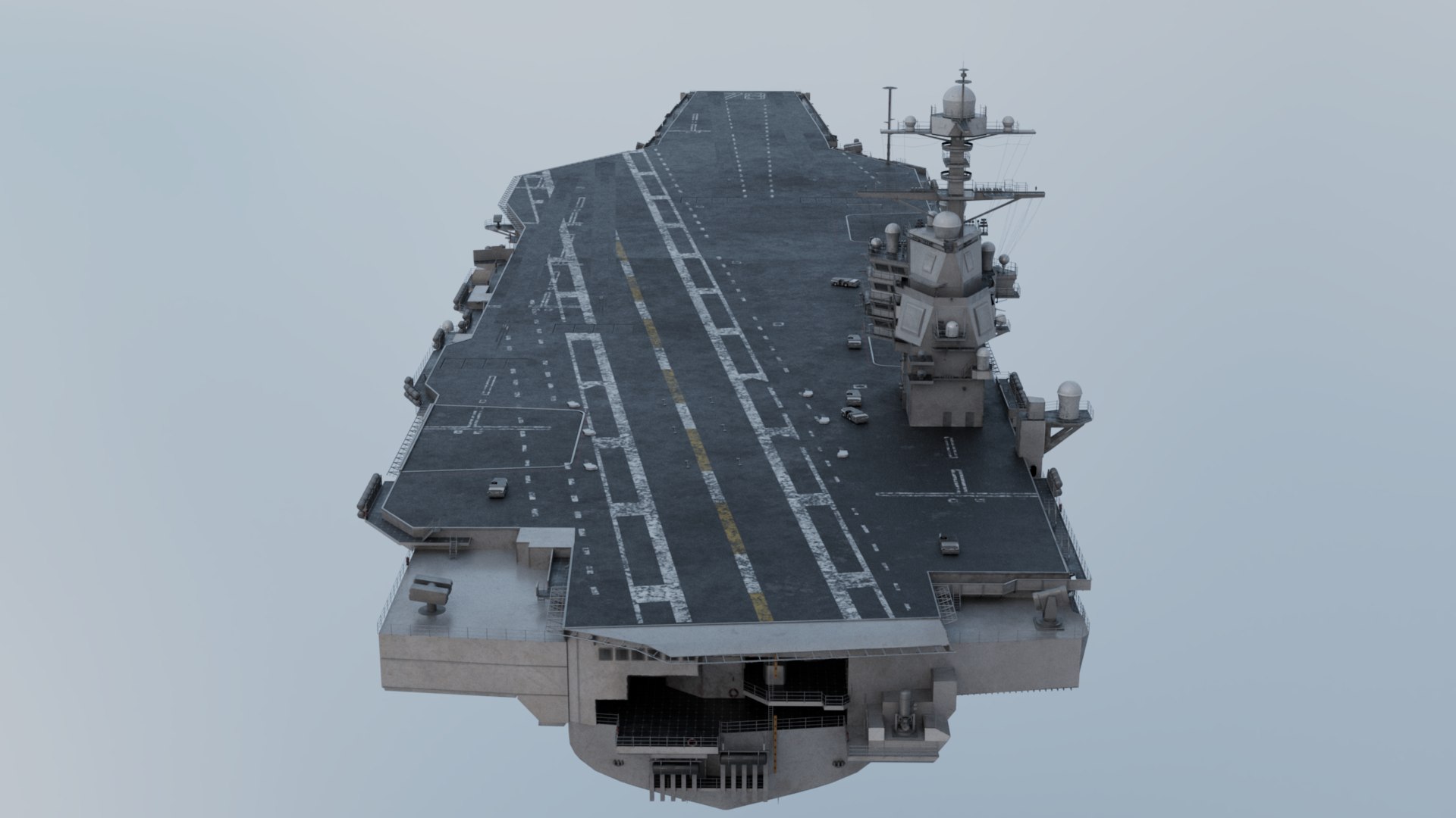 USS Gerald R Ford CVN-78 3D Model - TurboSquid 2291944