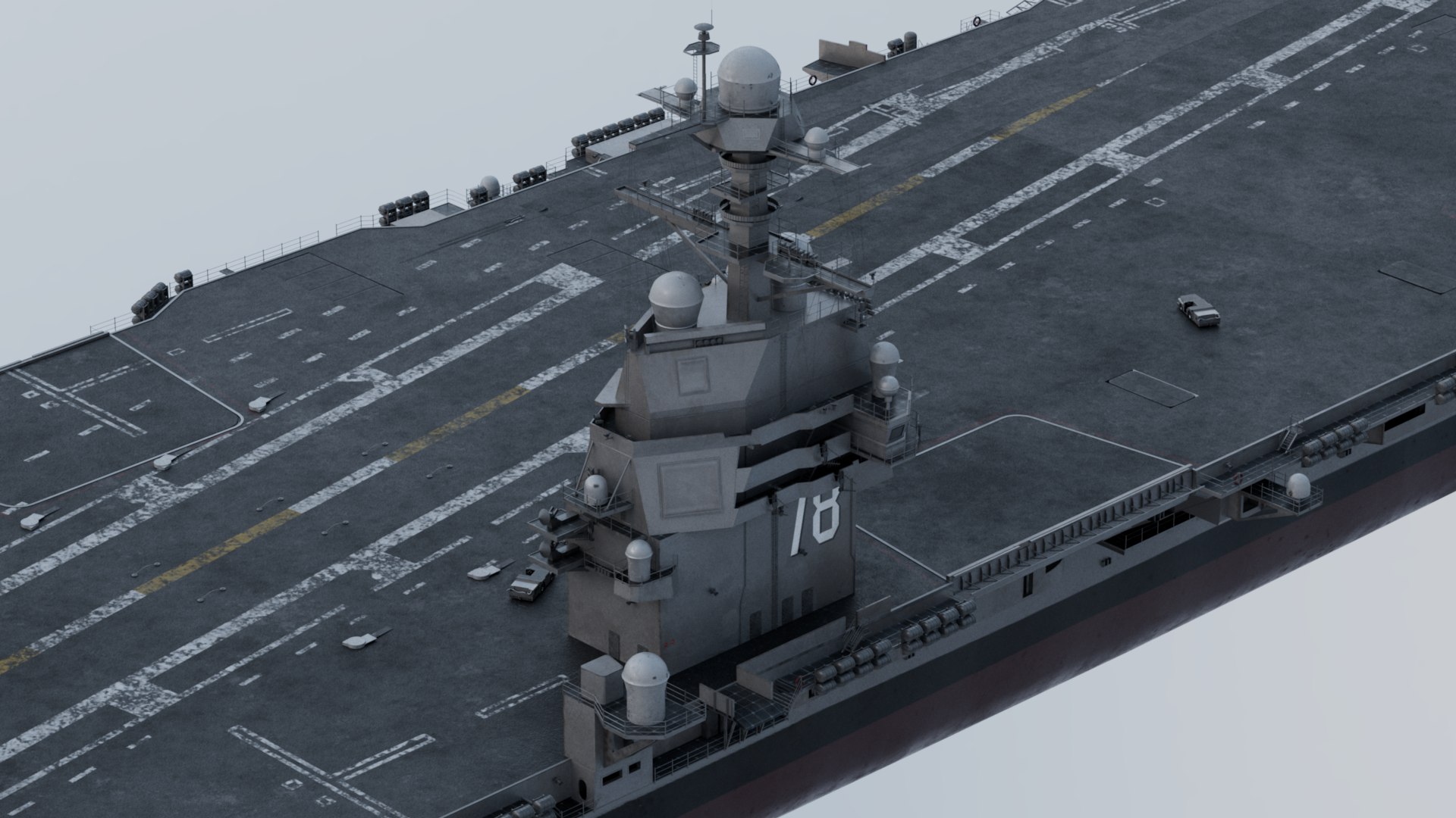 USS Gerald R Ford CVN-78 3D Model - TurboSquid 2291944