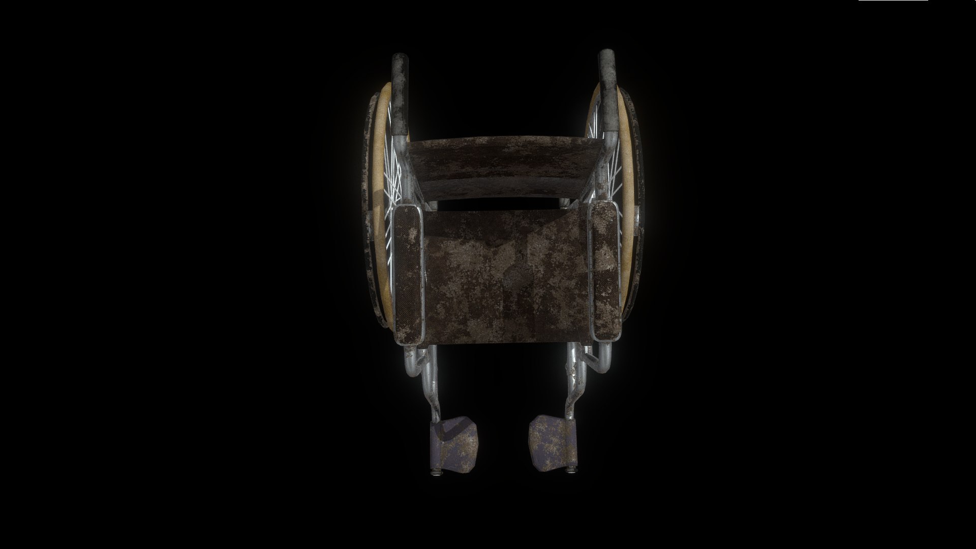 Dirty Wheelchair 3D Model - TurboSquid 2115521