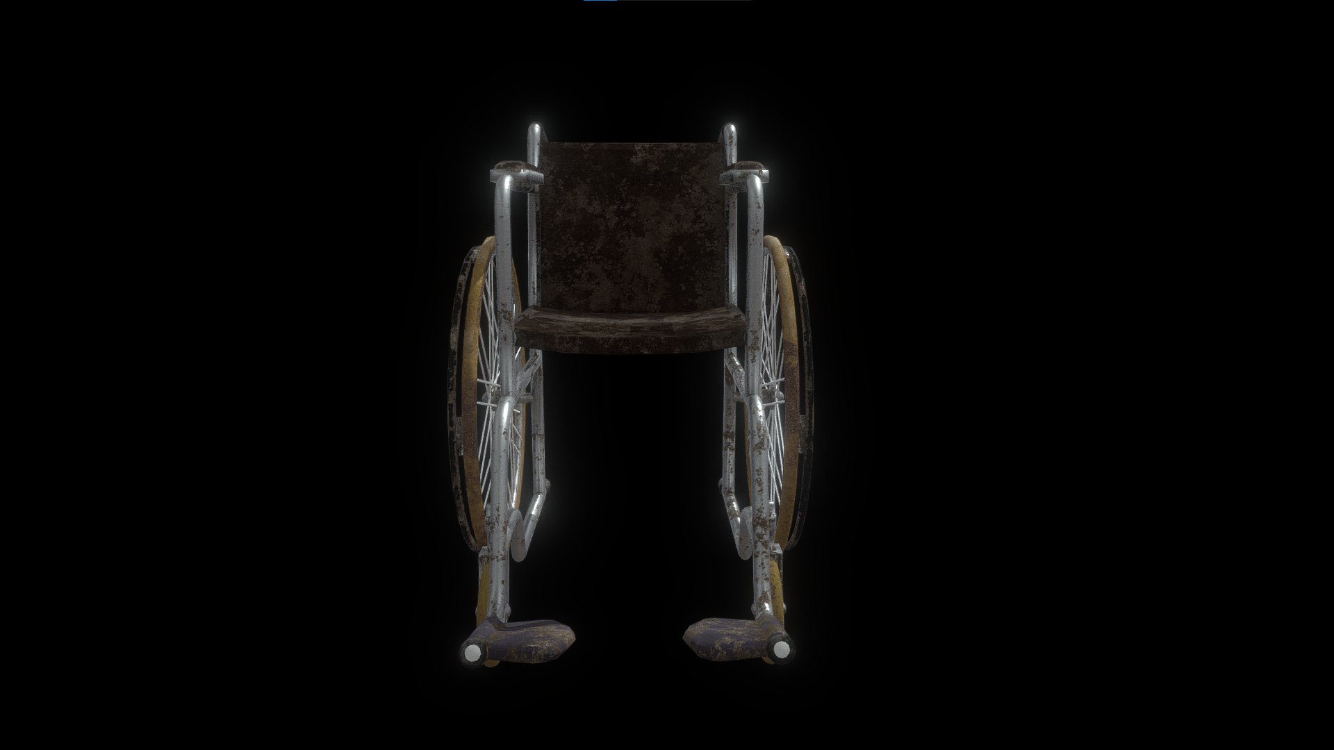 Dirty Wheelchair 3D Model - TurboSquid 2115521
