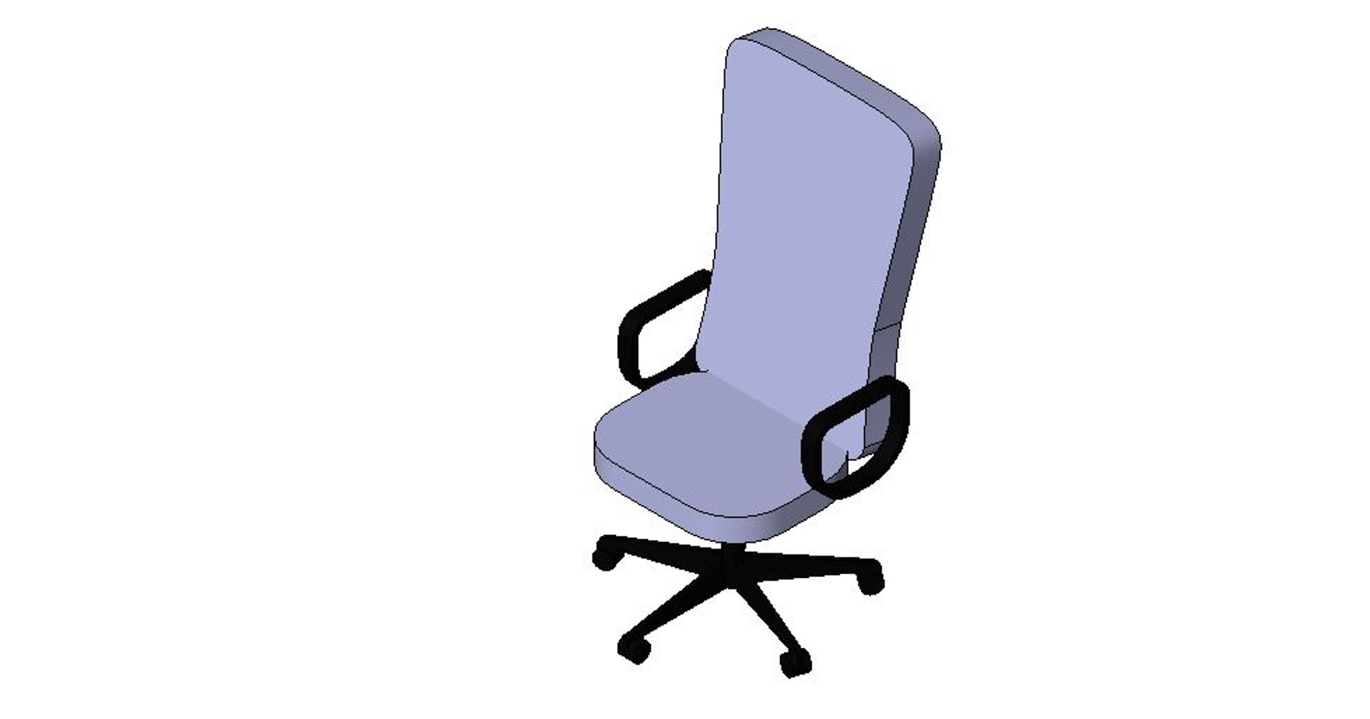 Free Executive Chair Revit 2012 3d Model