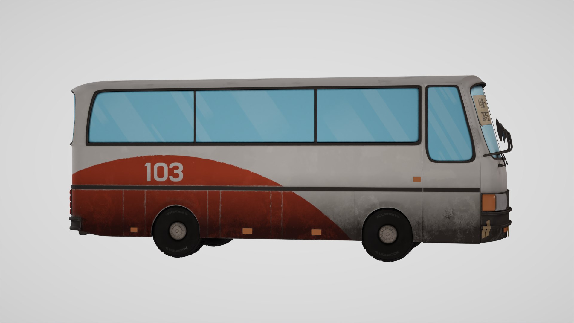 Stylized Bus 3D Model - TurboSquid 2285328