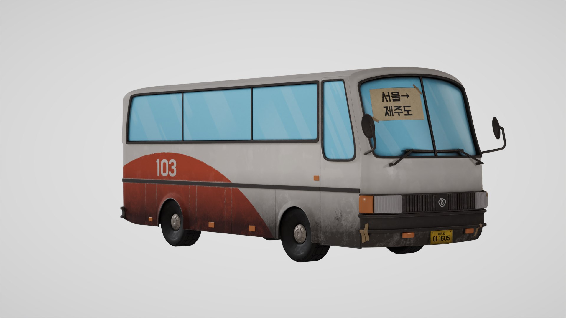 Stylized Bus 3D Model - TurboSquid 2285328