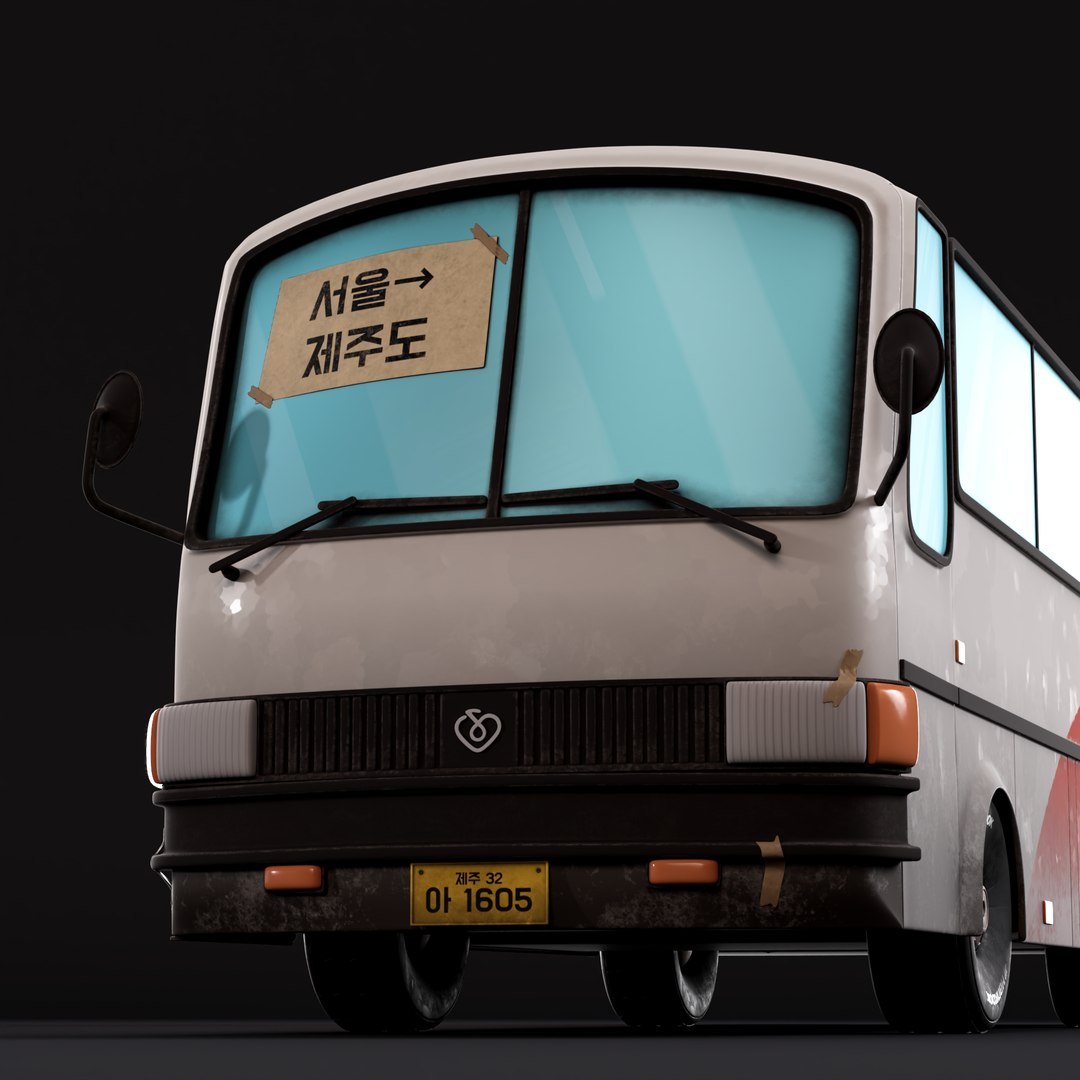 Stylized Bus 3D Model - TurboSquid 2285328