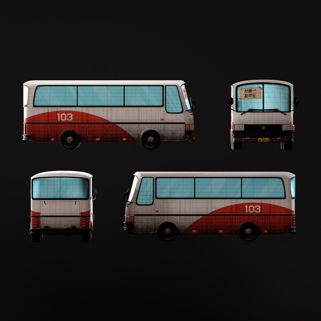 Stylized Bus 3D Model - TurboSquid 2285328