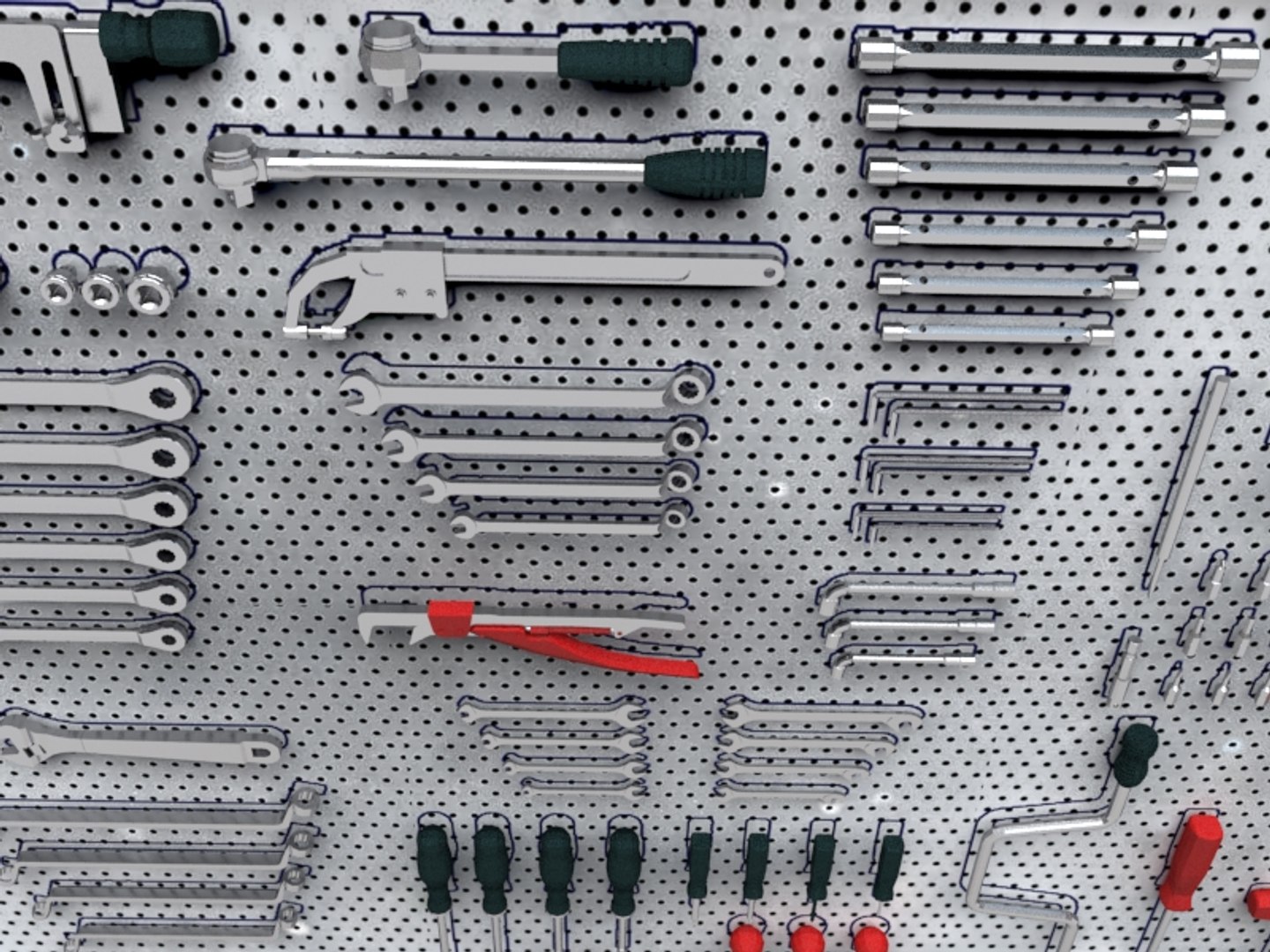 3d Model Panel Tools