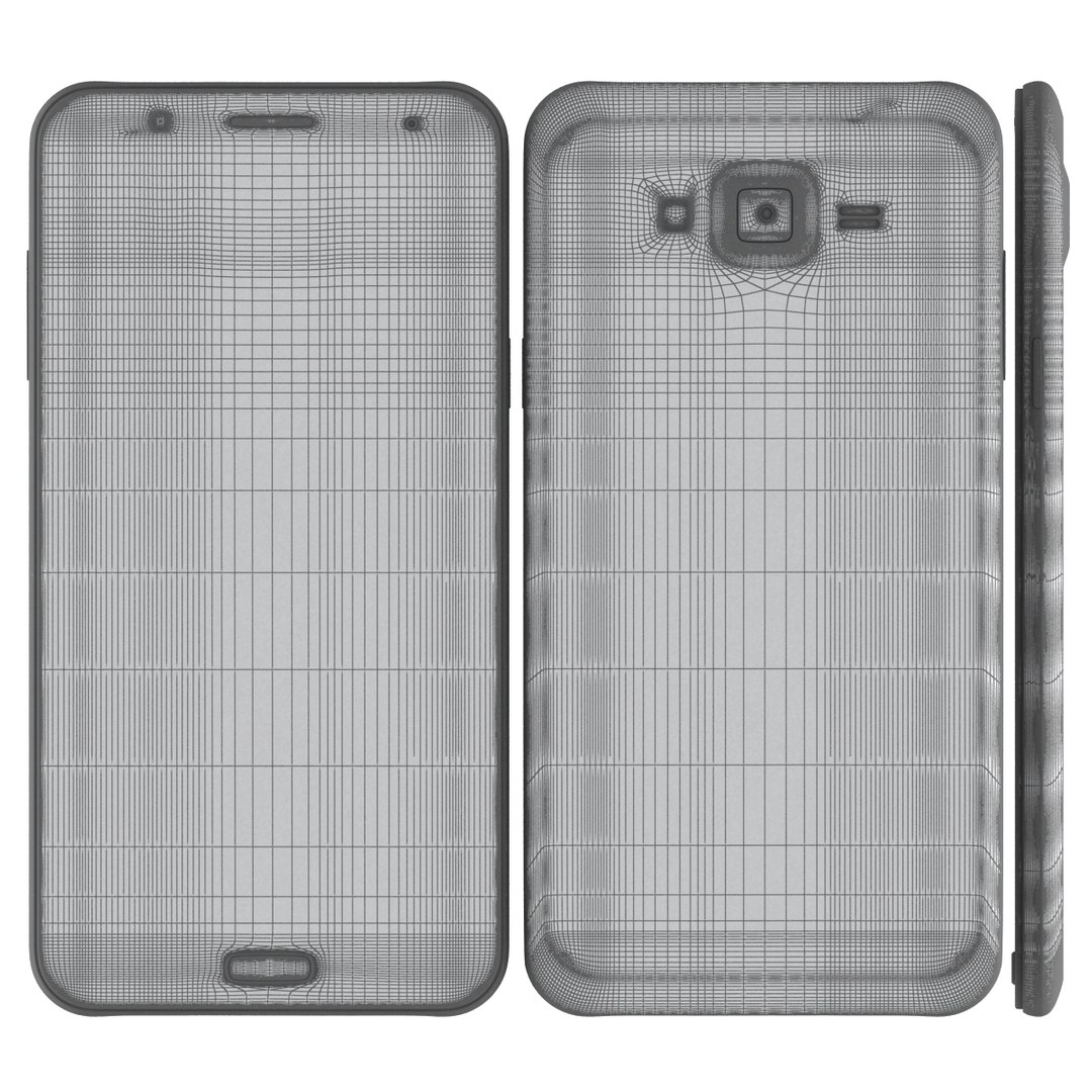 3d Samsung Galaxy J5 Model