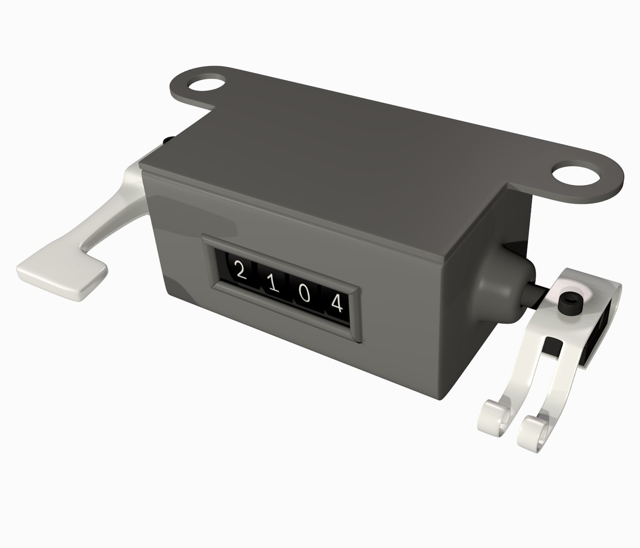 3d mechanical counter