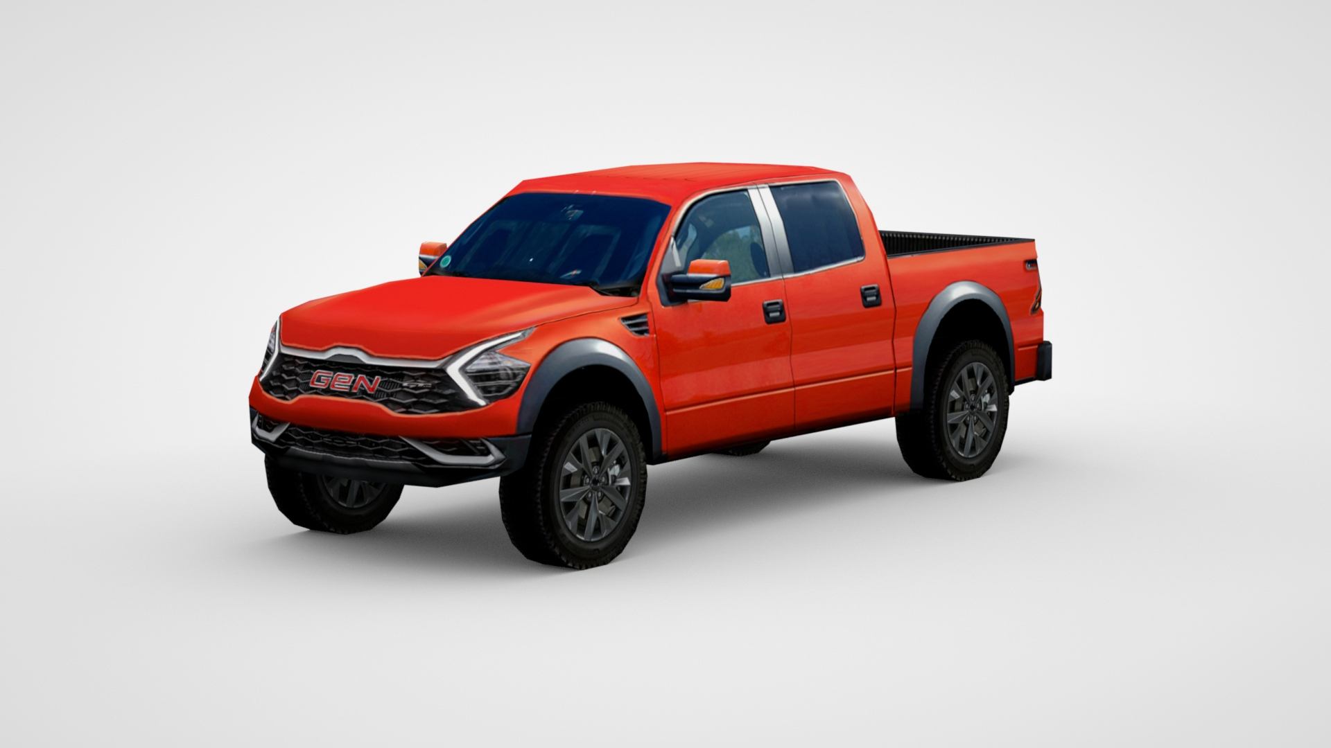3D Generic Pickup V1 Model - TurboSquid 1830585