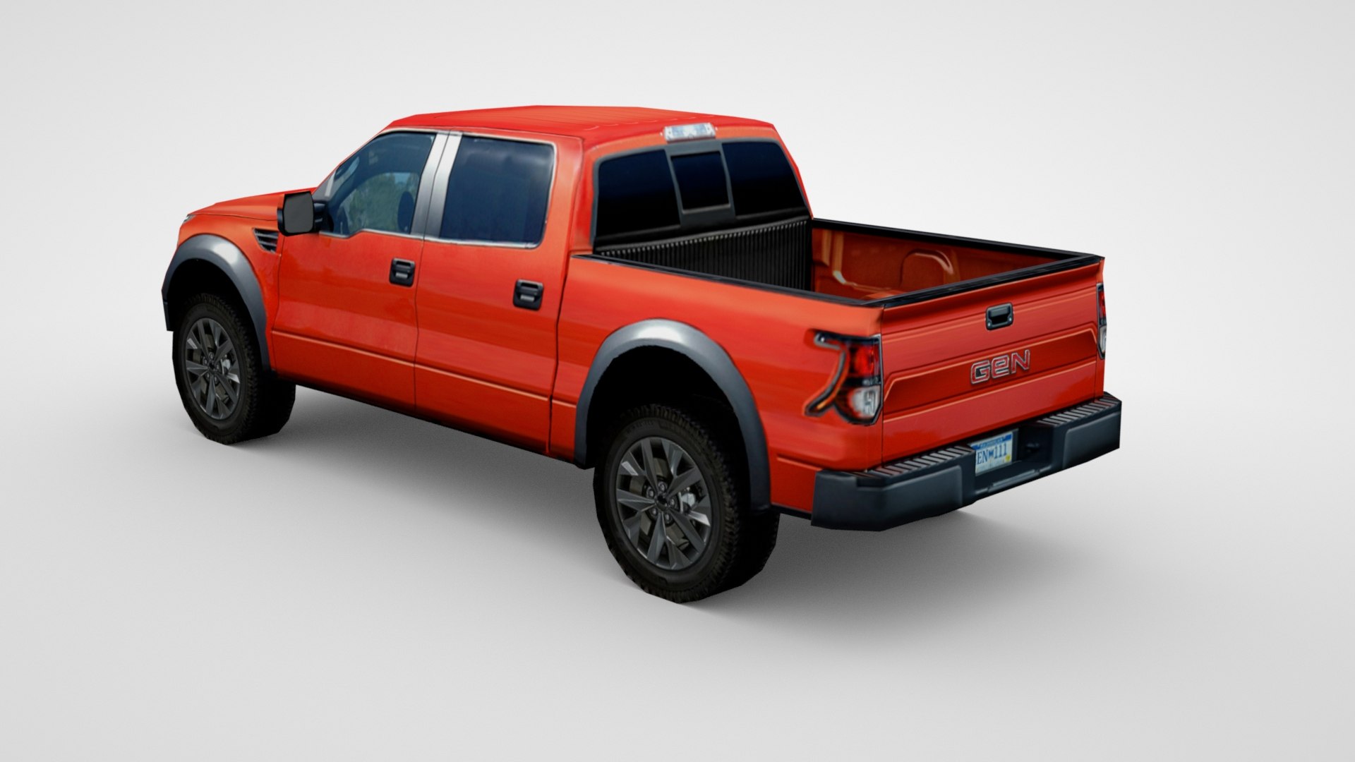 3D Generic Pickup V1 Model - TurboSquid 1830585
