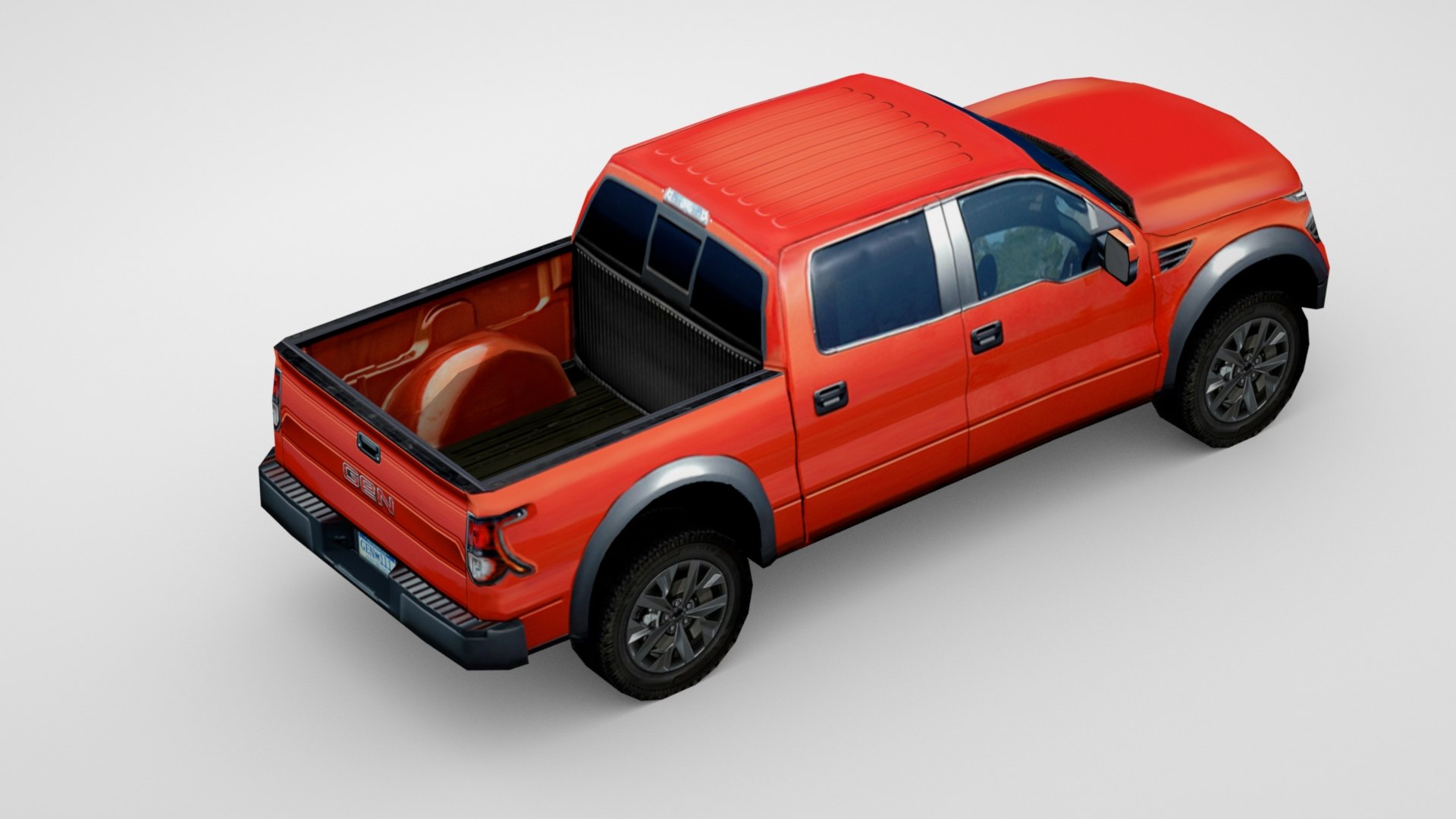 3D Generic Pickup V1 Model - TurboSquid 1830585