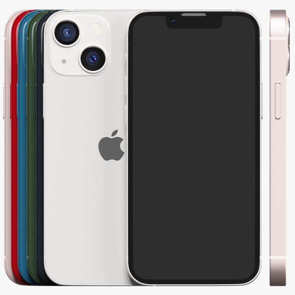 modelo 3d iPhone 13 mini Todos los colores Smartphone - TurboSquid 2082612