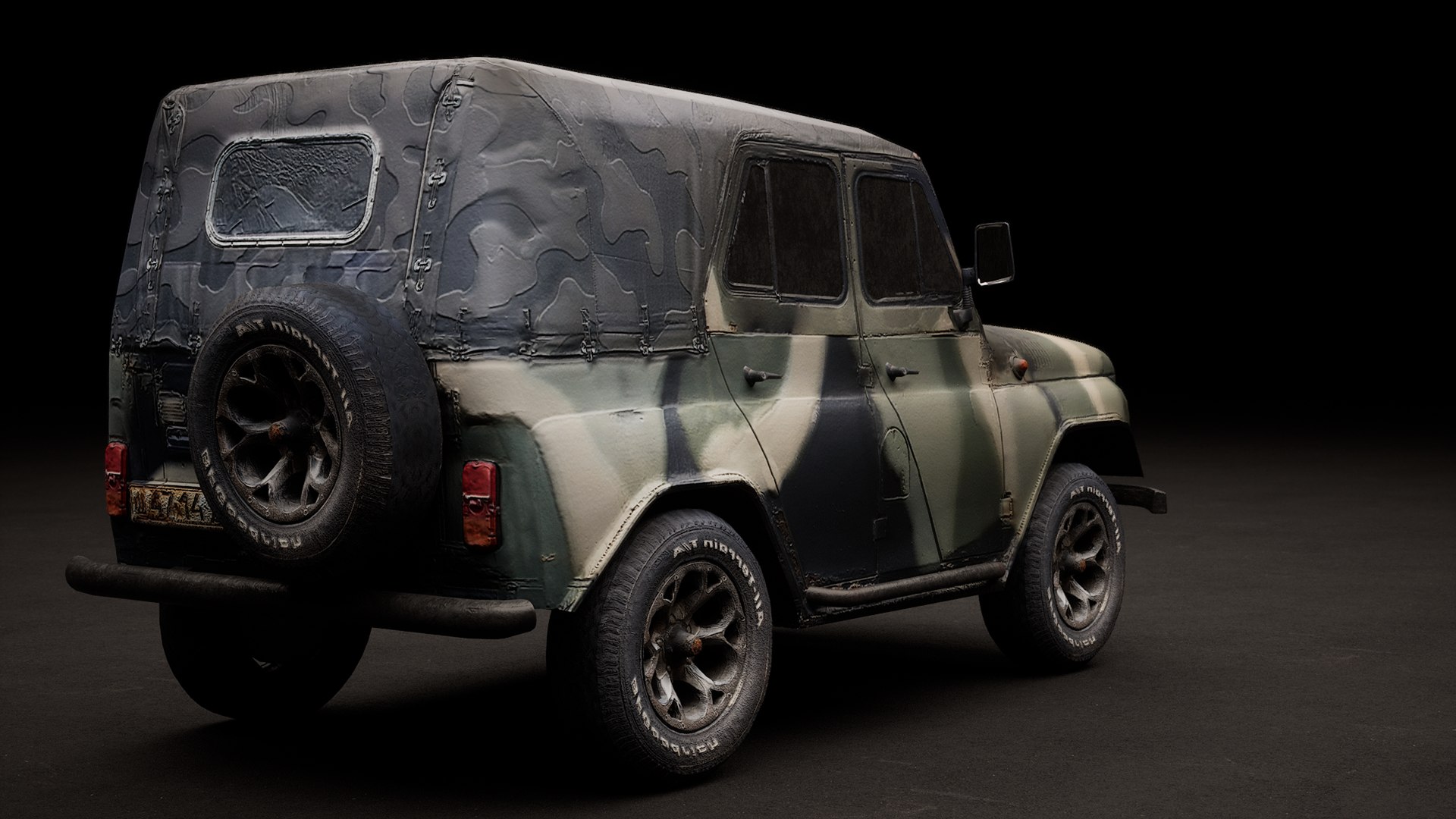 UAZ-469 Model - TurboSquid 2050240