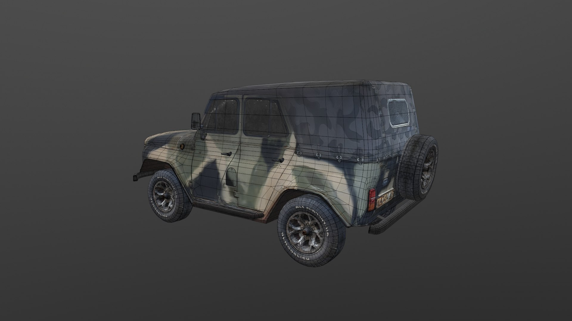 UAZ-469 Model - TurboSquid 2050240