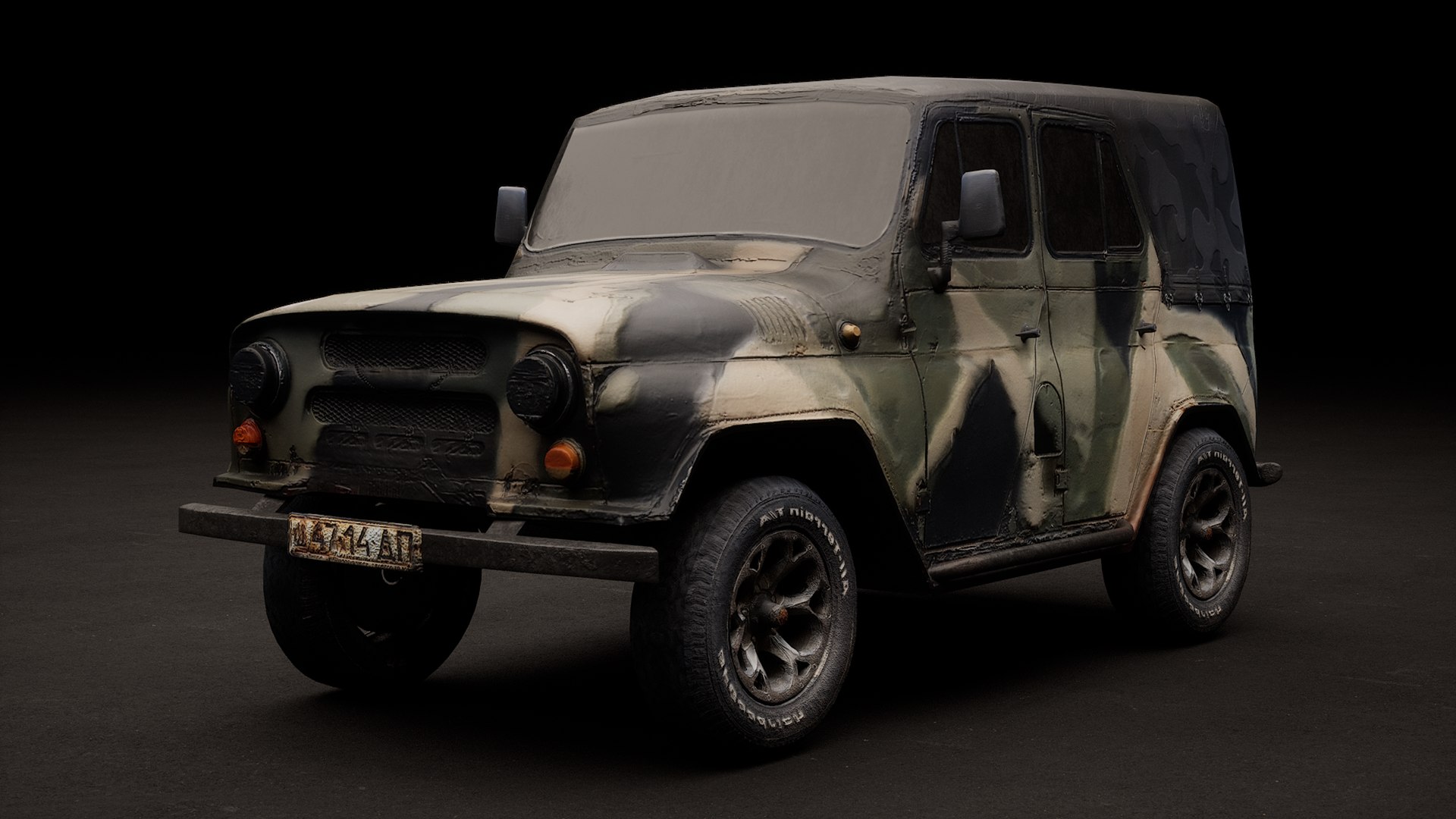UAZ-469 Model - TurboSquid 2050240