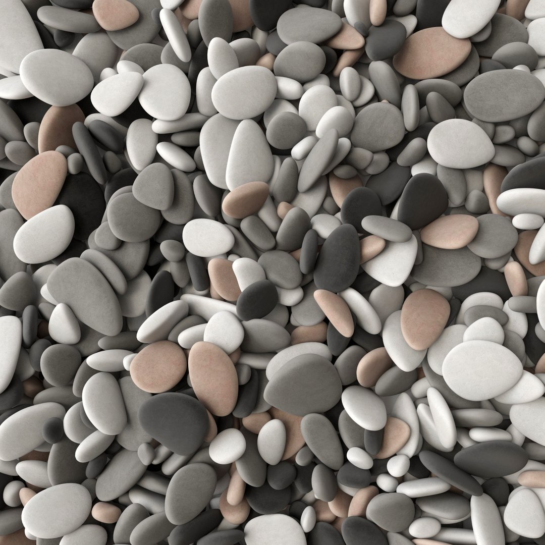 Pebble 3D - TurboSquid 1650365