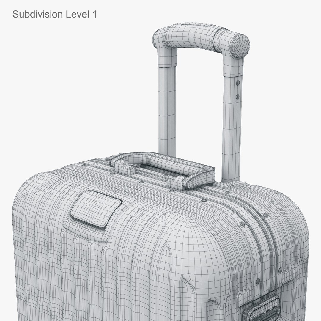 Bag Luggage Travel Kingtrip 3d Model