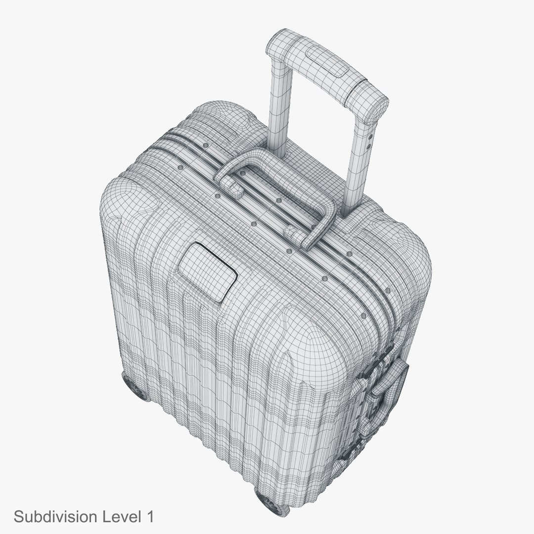 Bag Luggage Travel Kingtrip 3d Model