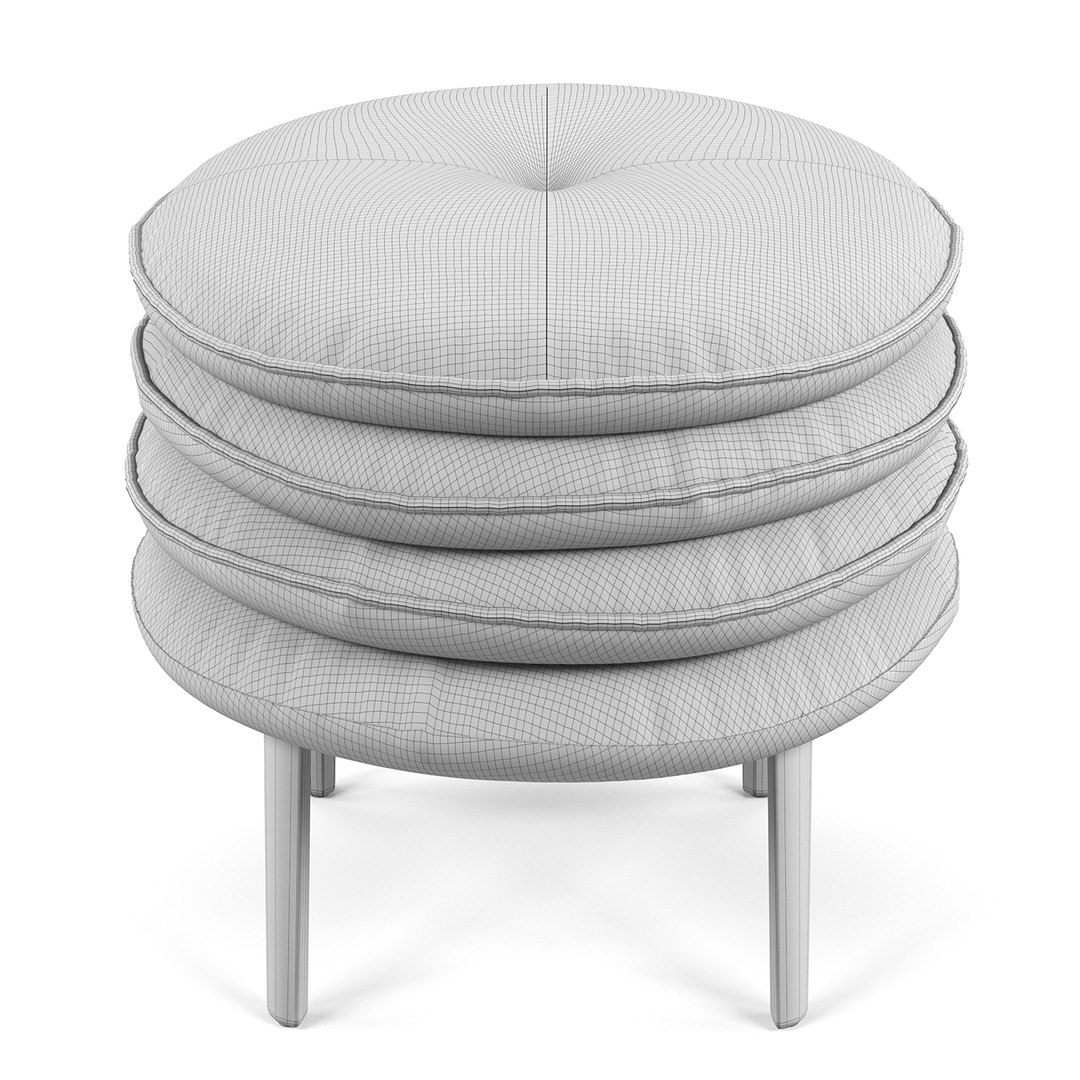 Calia Italia Mater Familias Pouf E Bench 795 3D Model - TurboSquid 1896397