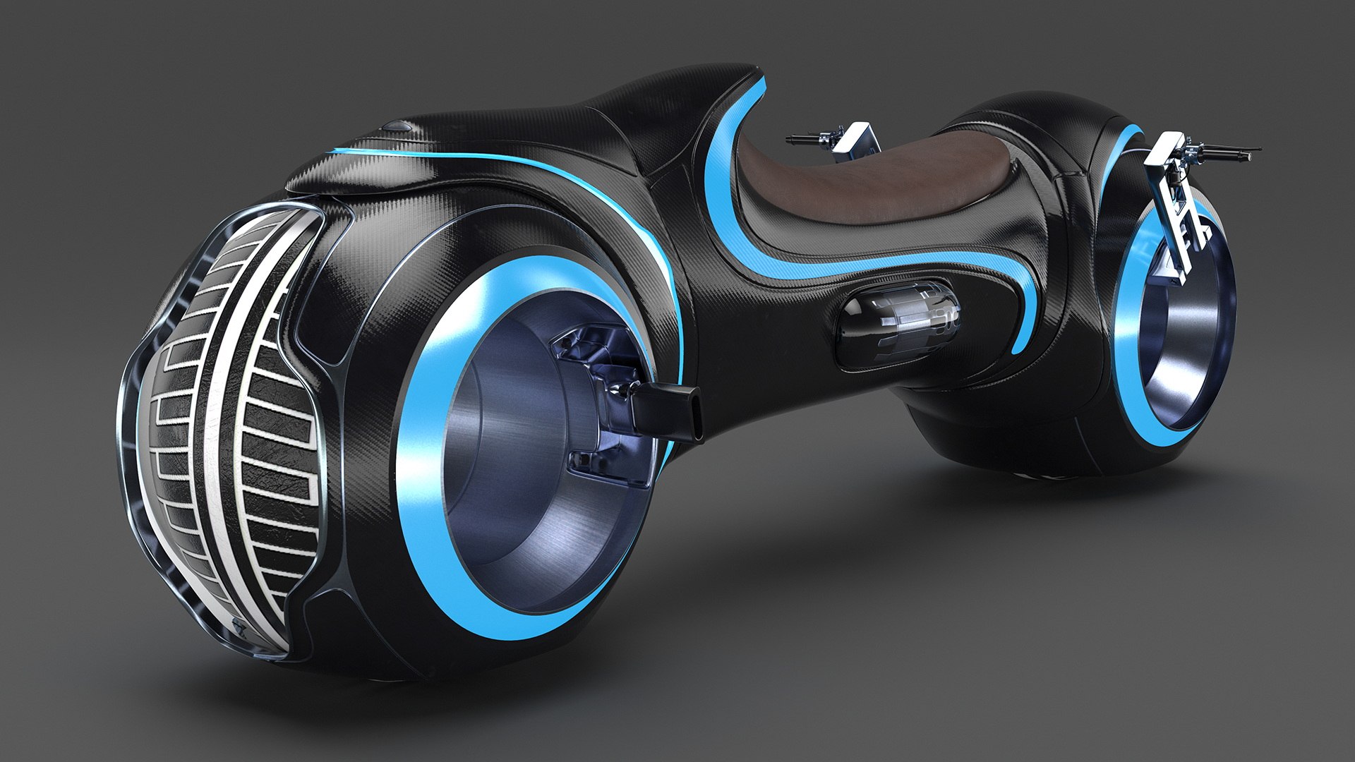 Futuristic Motorcycle Rigged 3D - TurboSquid 2240524