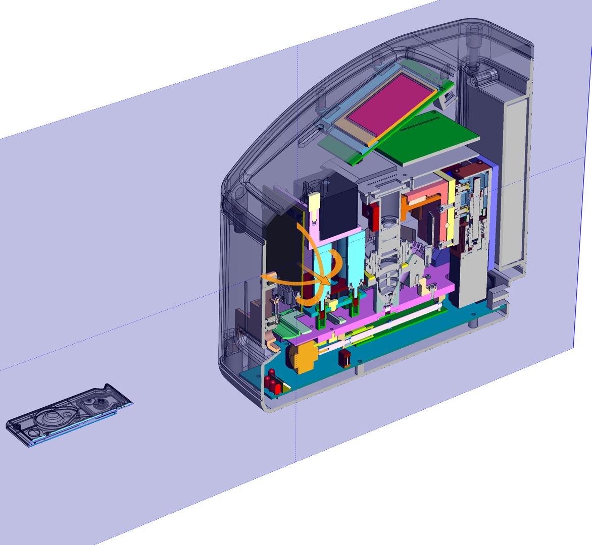 Medical Biological lab on chip LCD Console 3D model - TurboSquid 2131483