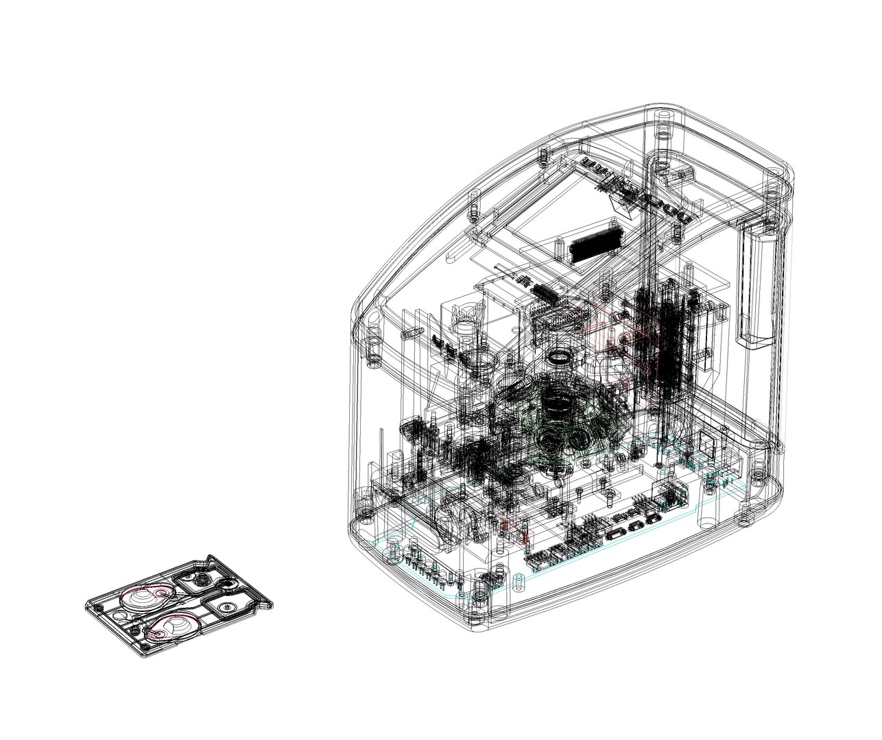 Medical Biological lab on chip LCD Console 3D model - TurboSquid 2131483