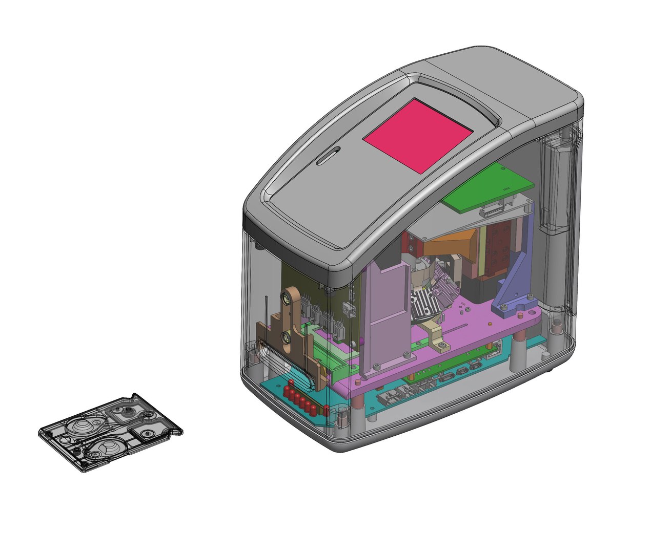 Medical Biological lab on chip LCD Console 3D model - TurboSquid 2131483