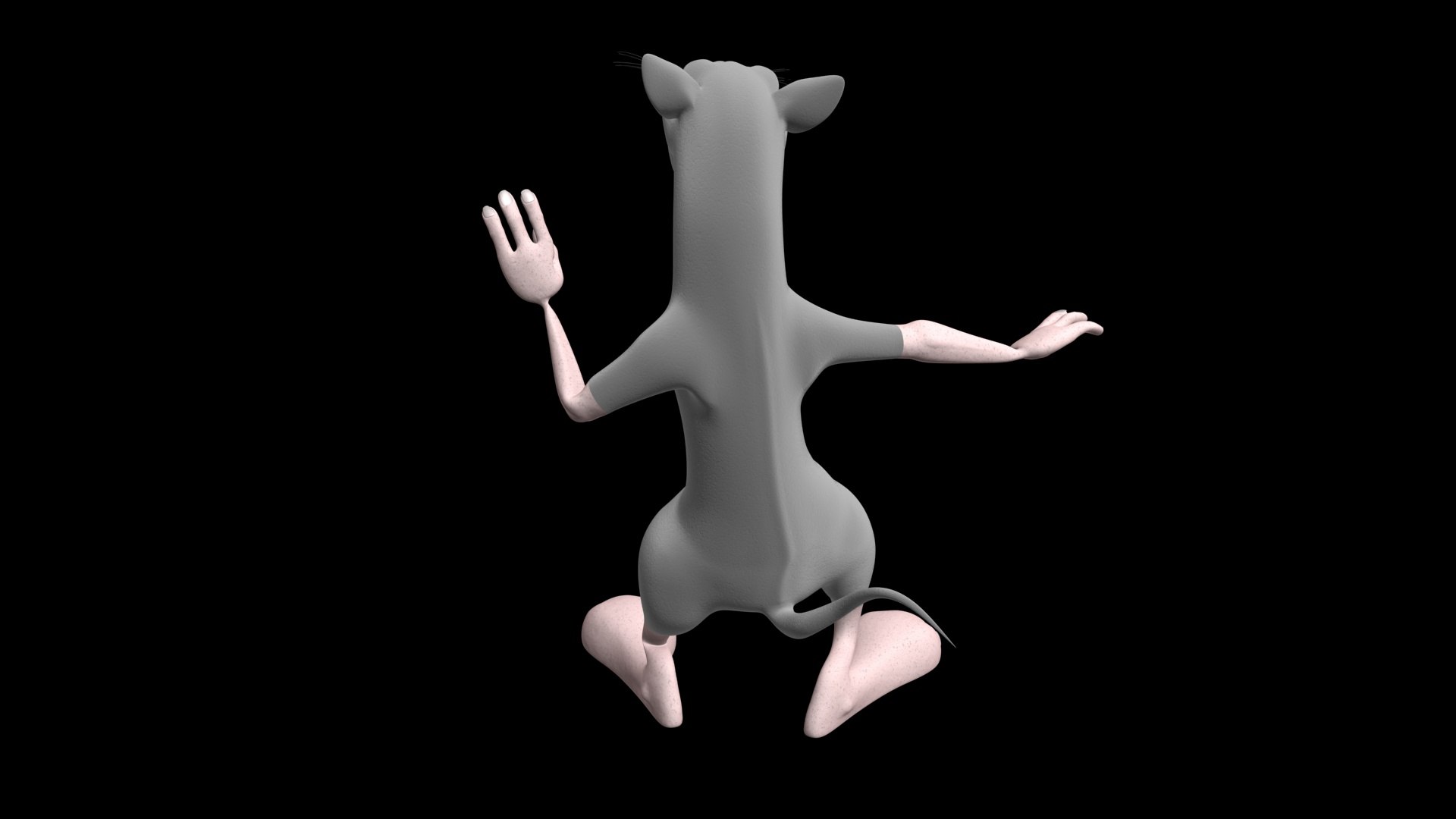 Toon Mouse Character Dancing Rig 3D Model - TurboSquid 2433081