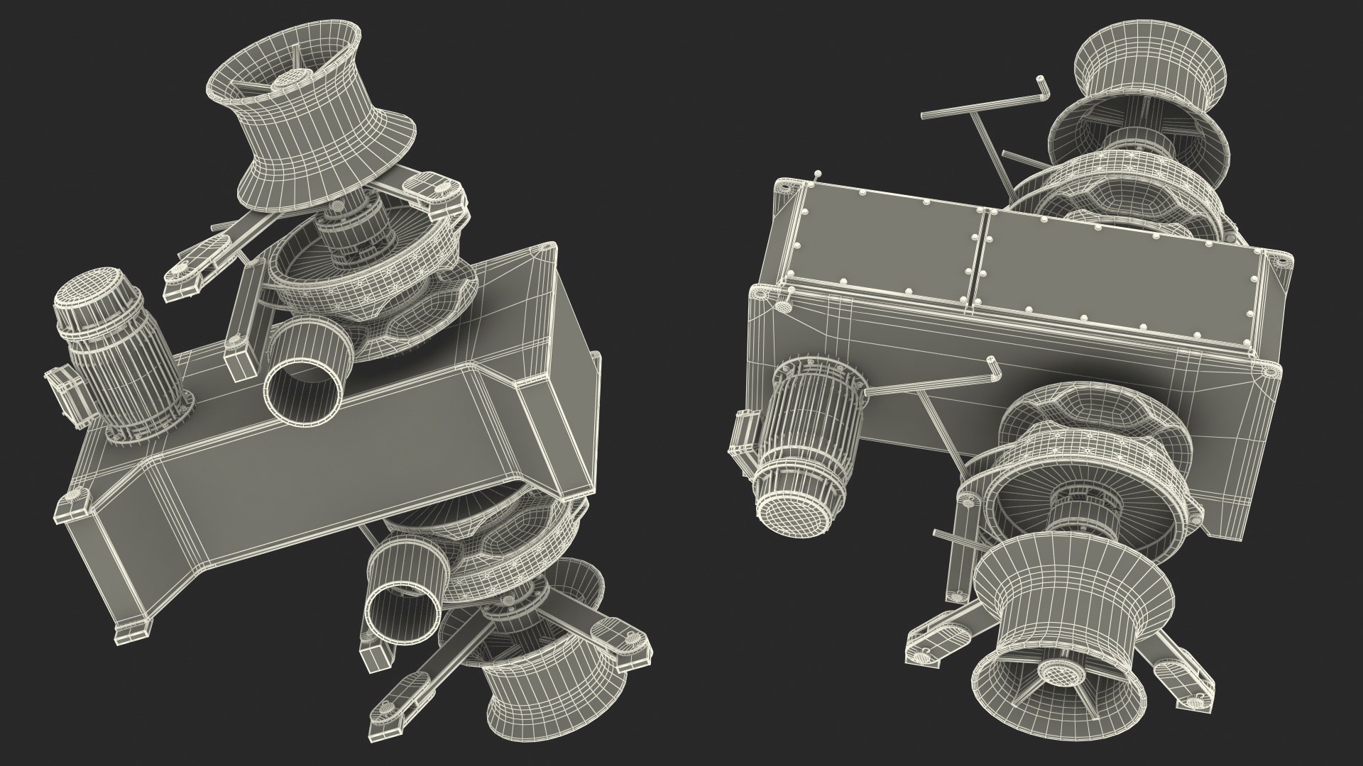 Anchor windlass mechanism 3D model - TurboSquid 1618964