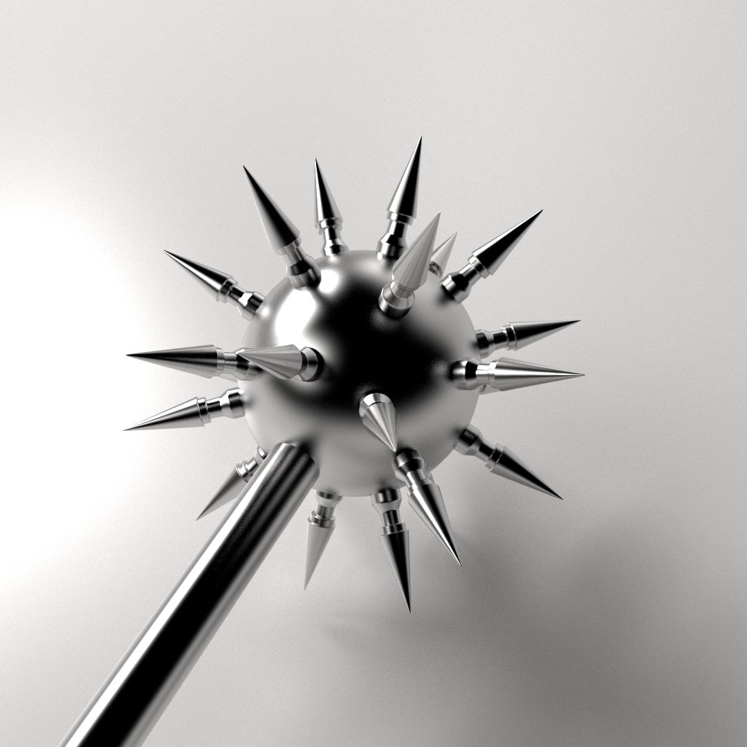 Mace Ball 3d Model