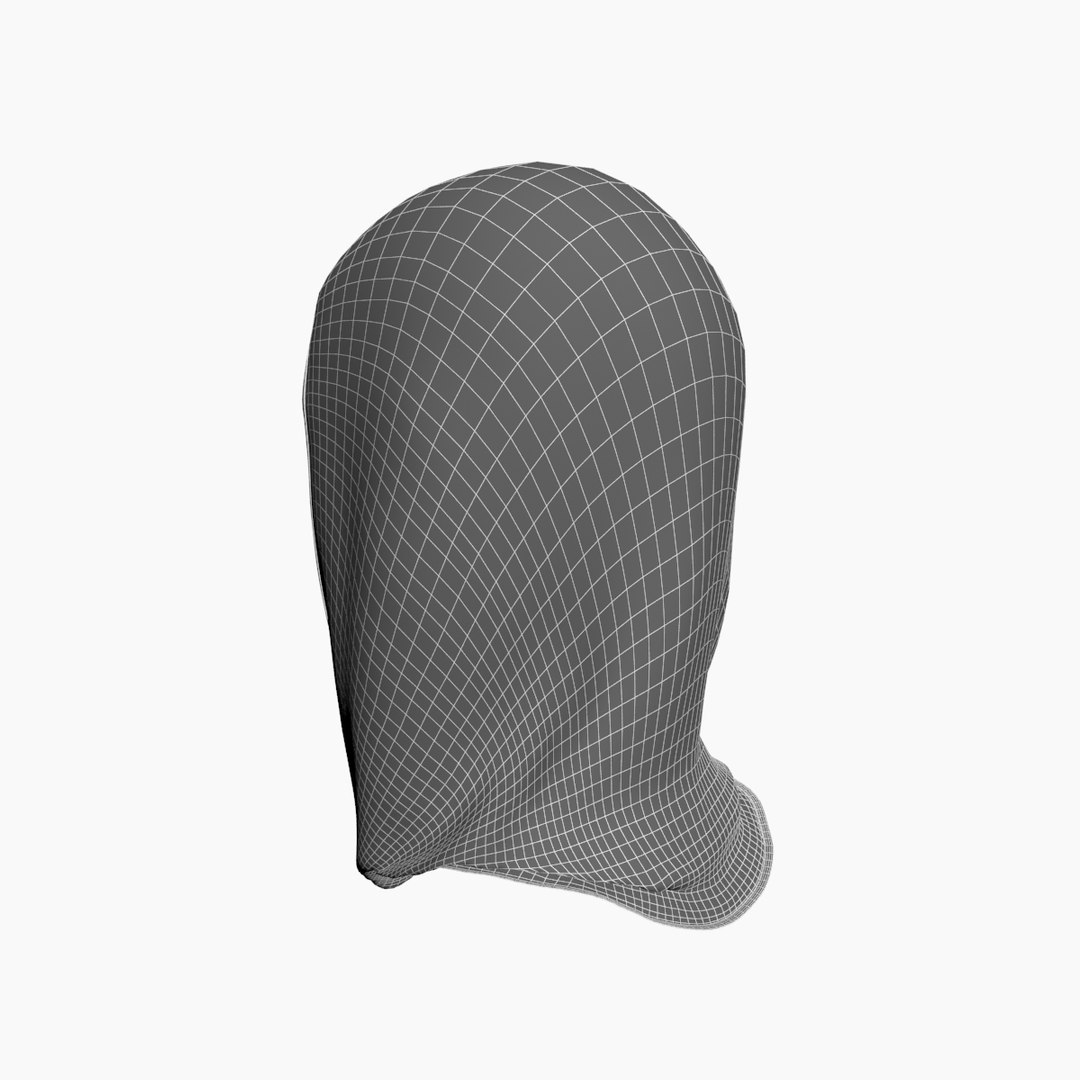 Scarf Head 3D Model - TurboSquid 1217375