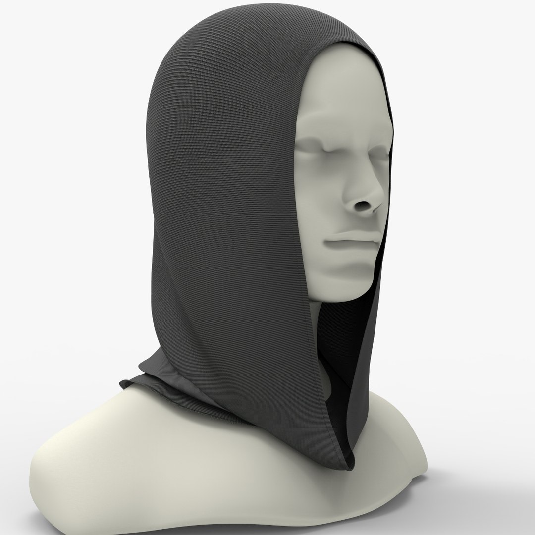 Scarf Head 3D Model - TurboSquid 1217375