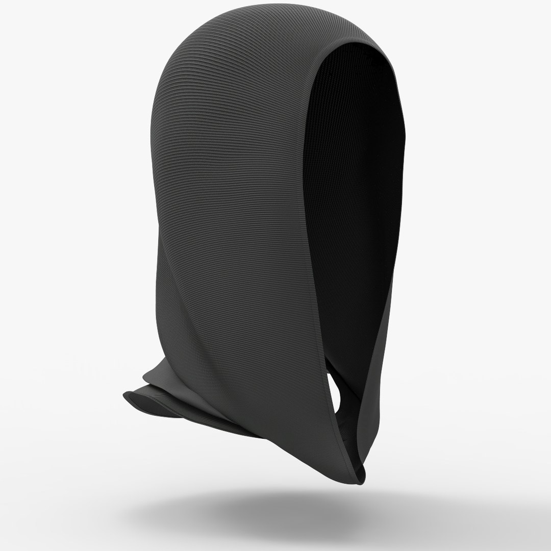 Scarf Head 3D Model - TurboSquid 1217375