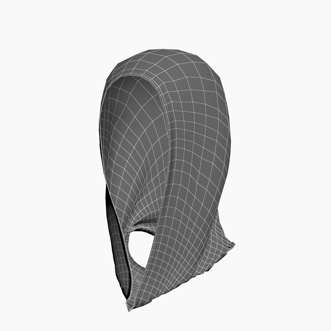 Scarf Head 3D Model - TurboSquid 1217375