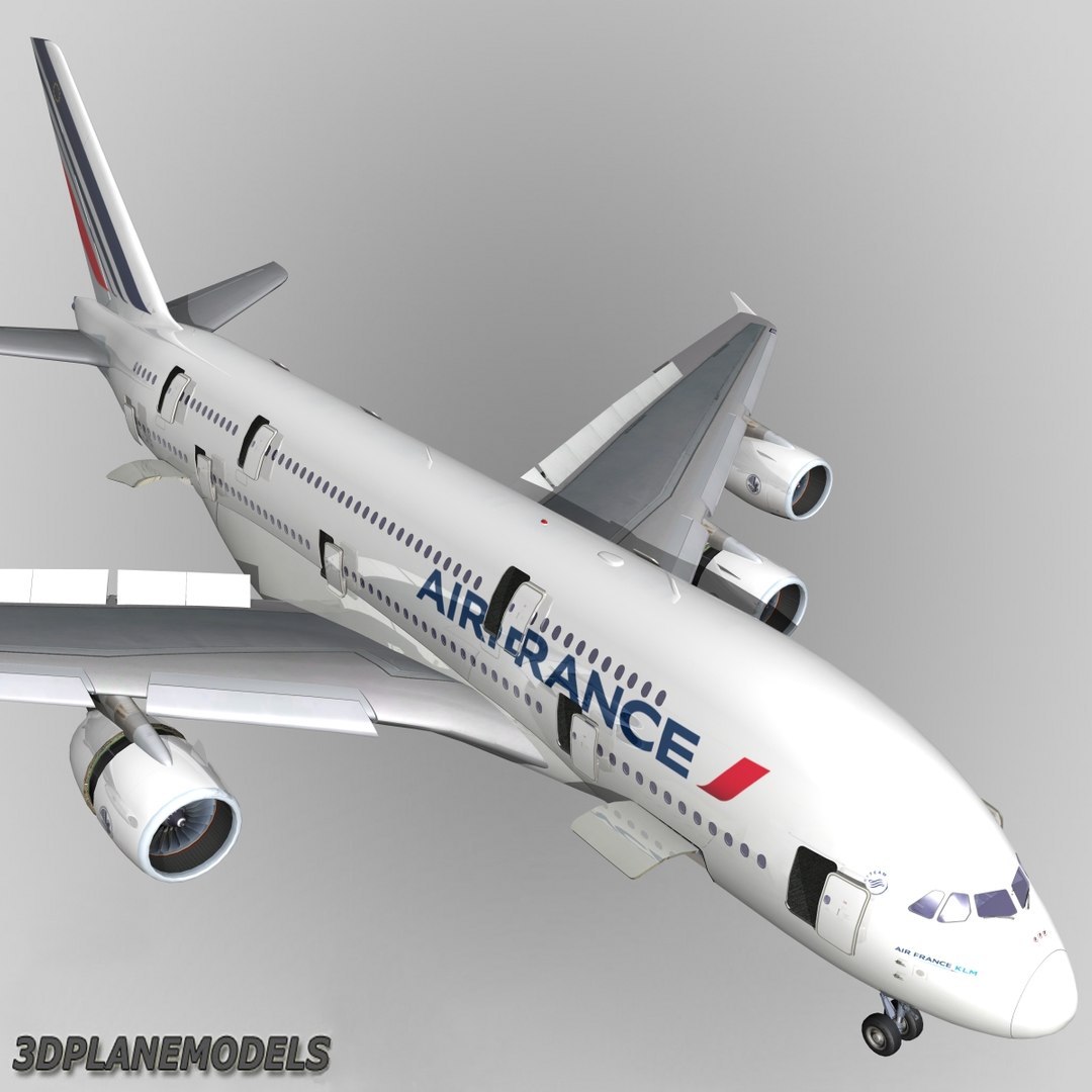 Airbus A380-800 3ds