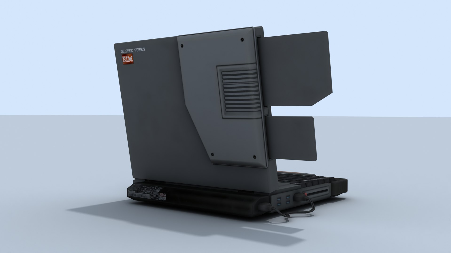 Cyberpunk Laptop 3D Model - TurboSquid 2308041