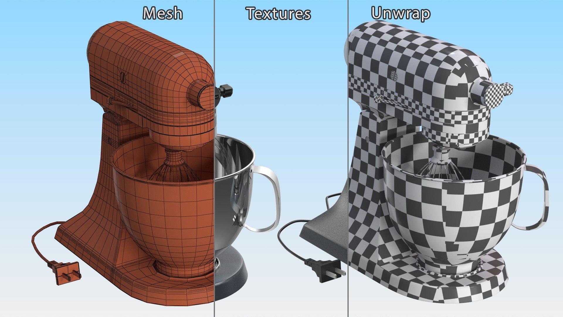 3D model Classic Stand Mixer KitchenAid - TurboSquid 2146505