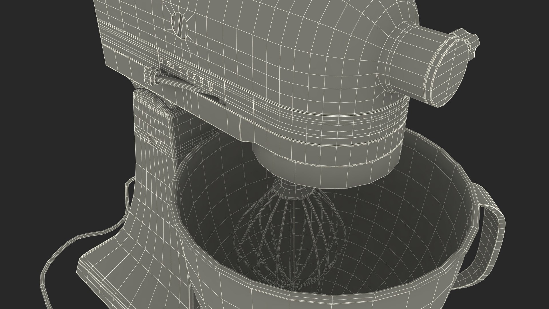 3D model Classic Stand Mixer KitchenAid - TurboSquid 2146505