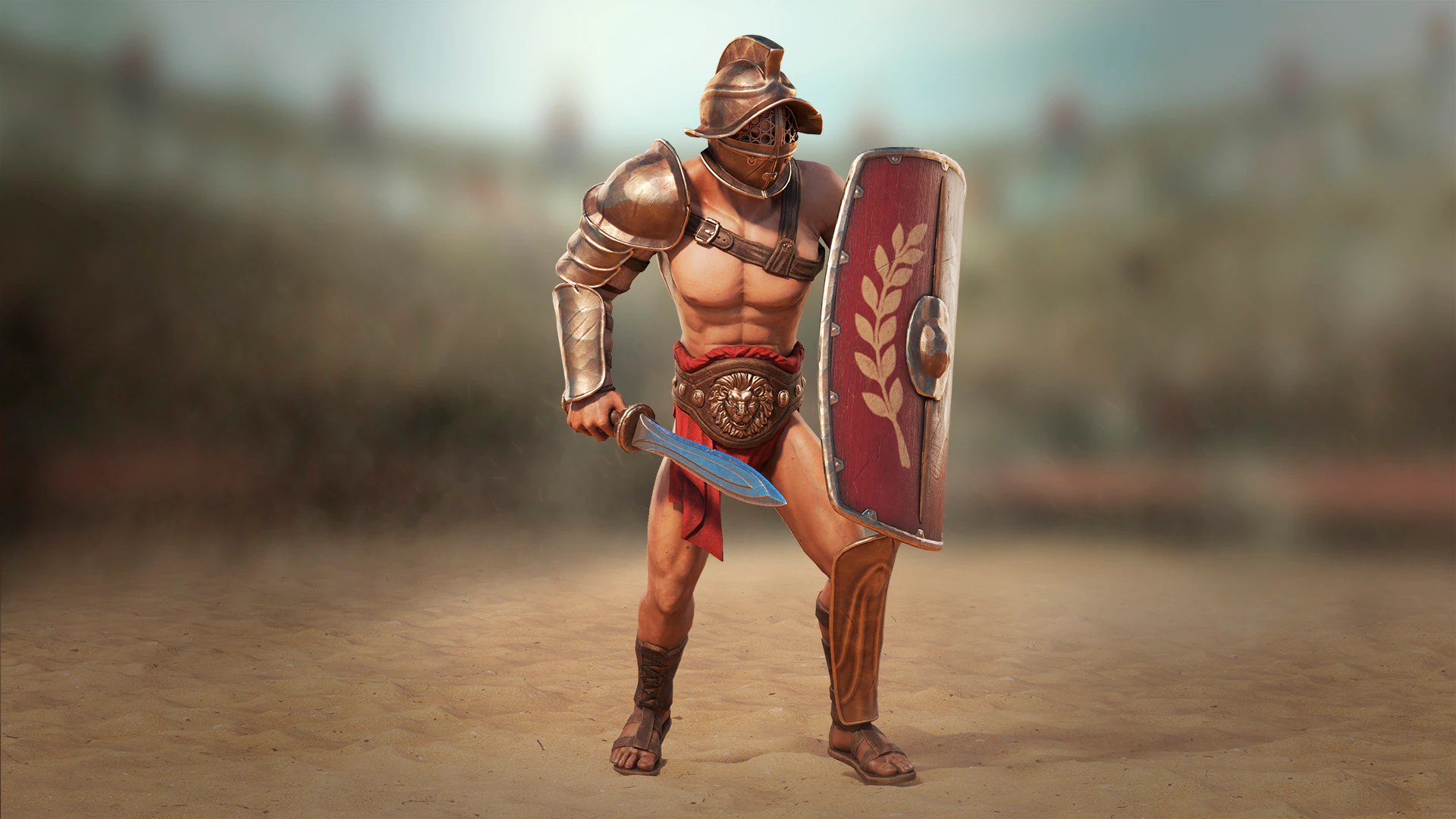 3D Roman Gladiator Rigged Model - TurboSquid 2166882