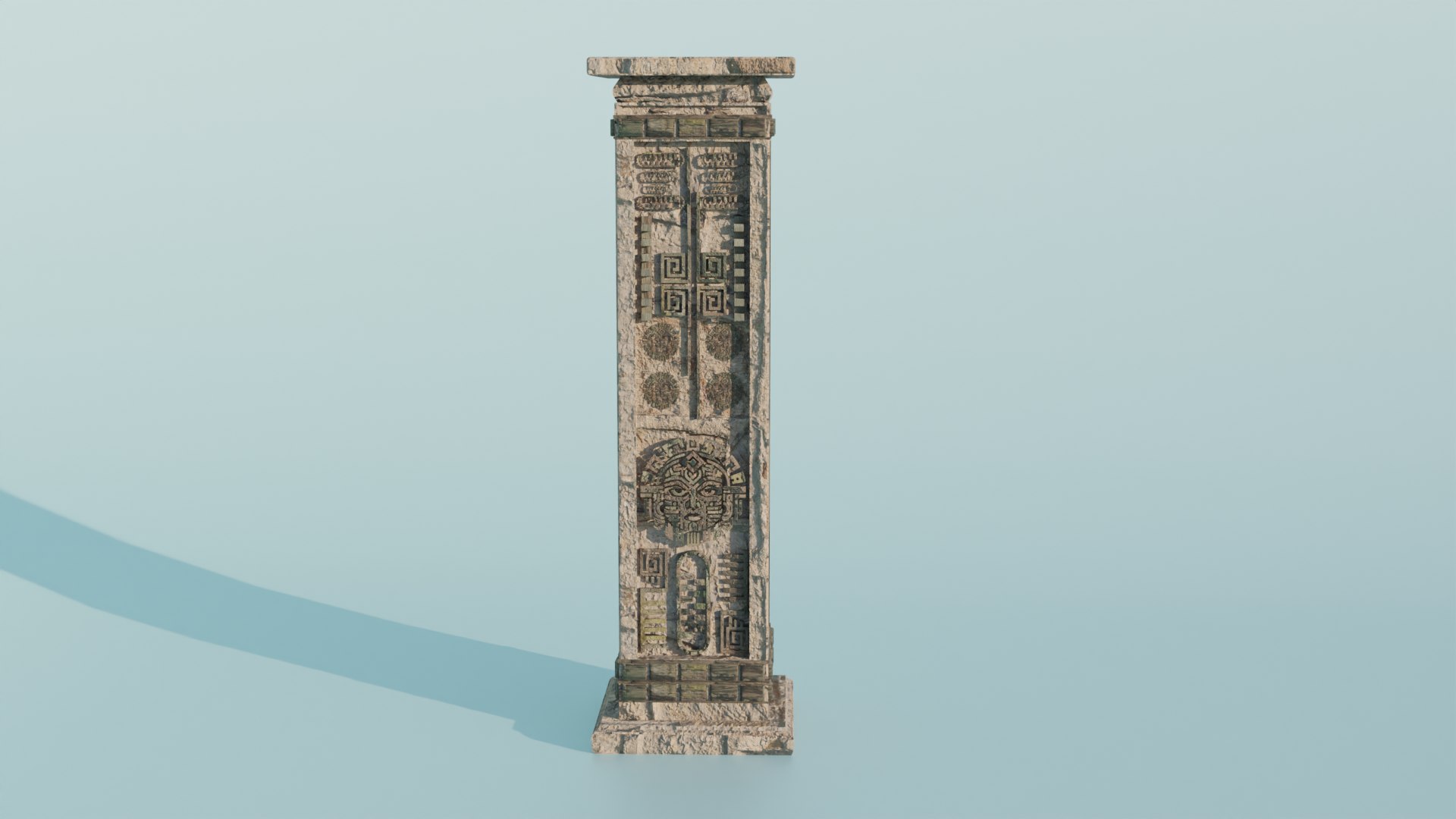 Pillar 3D - TurboSquid 2205174