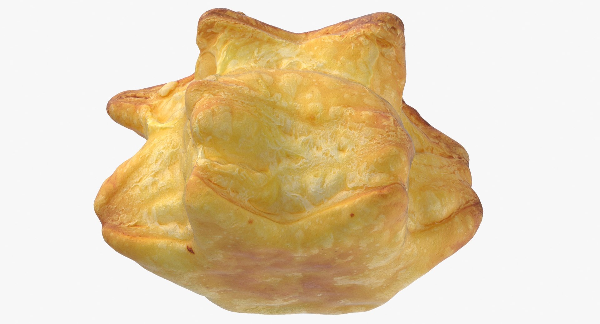 Puff Pastry Star With Sesame 01 3D Model - TurboSquid 2066559