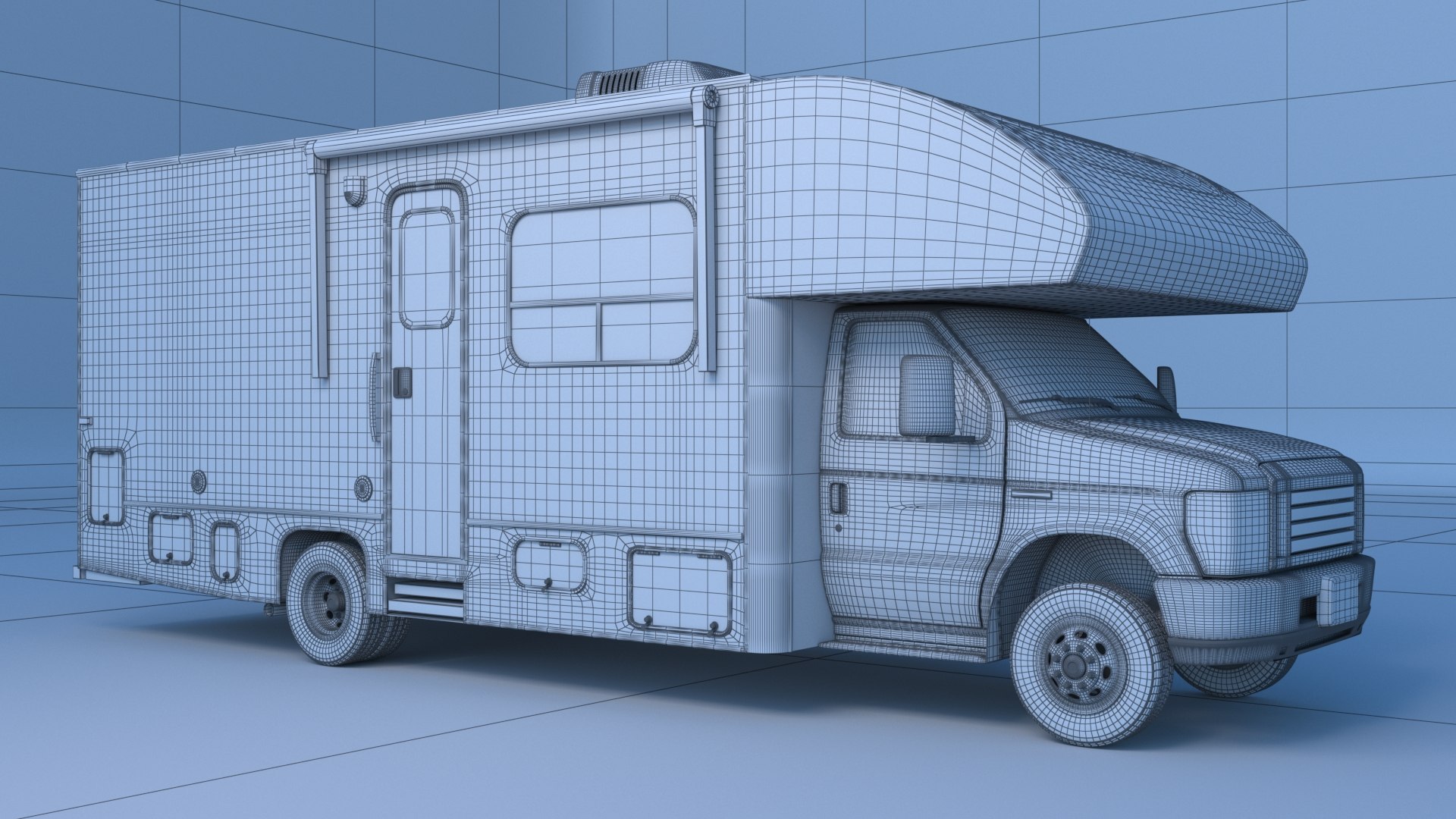 Rv Vehicle 3D Model - TurboSquid 1587340