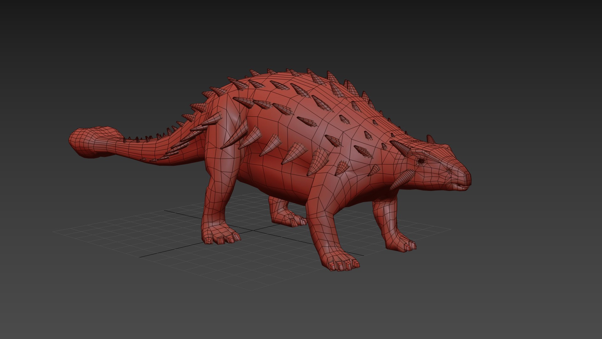 Ankylosaur 8K - Fully Animated 3D Model - TurboSquid 2028187