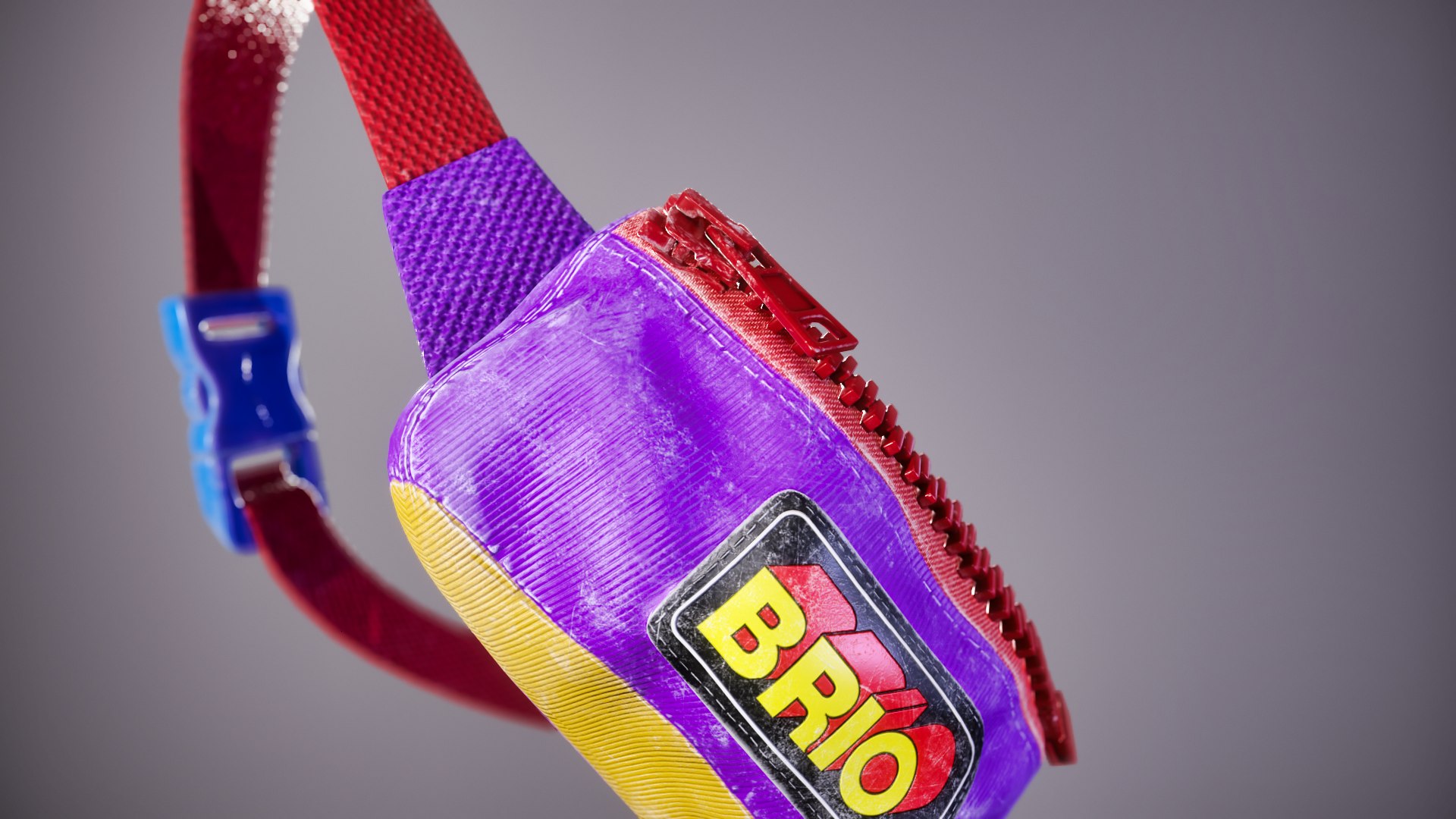 3D model 90s fannypack - TurboSquid 1635730