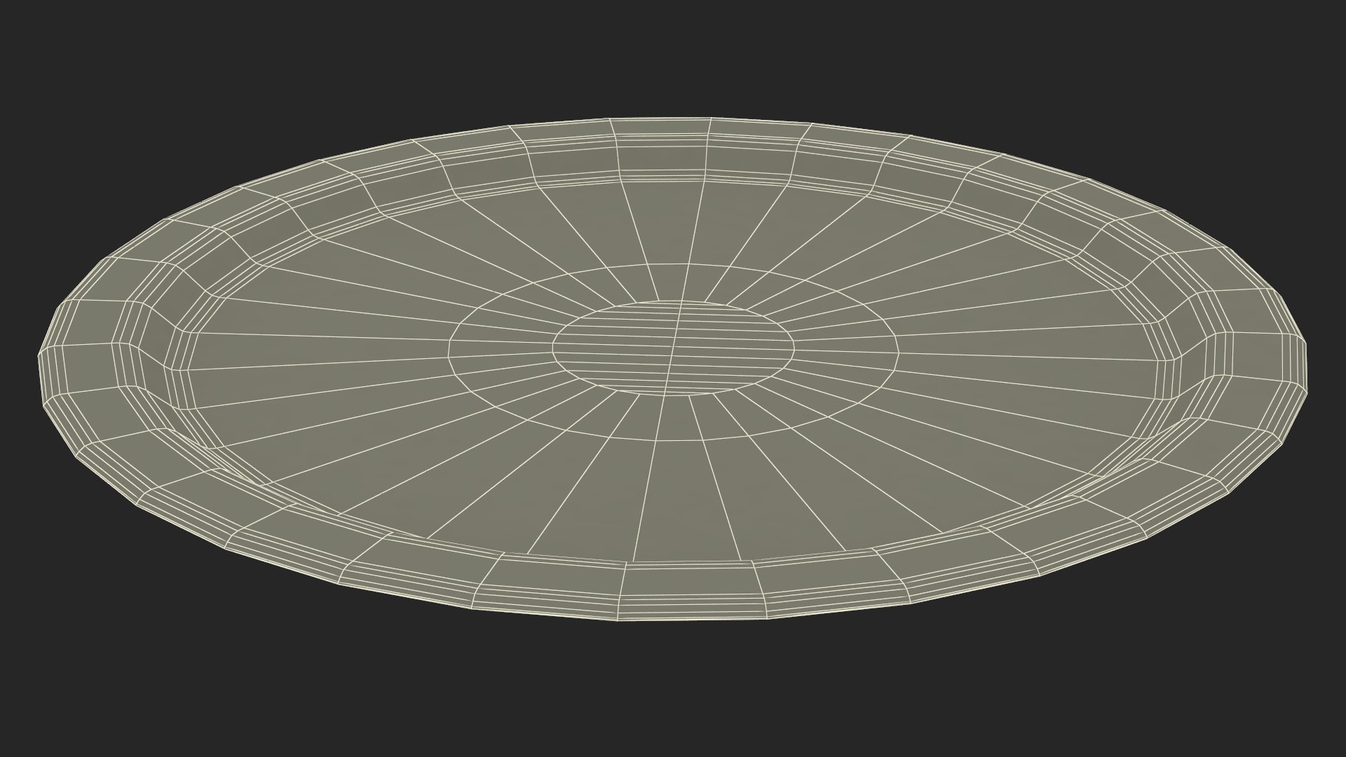 3D Model Disposable Paper Plate - TurboSquid 2208714