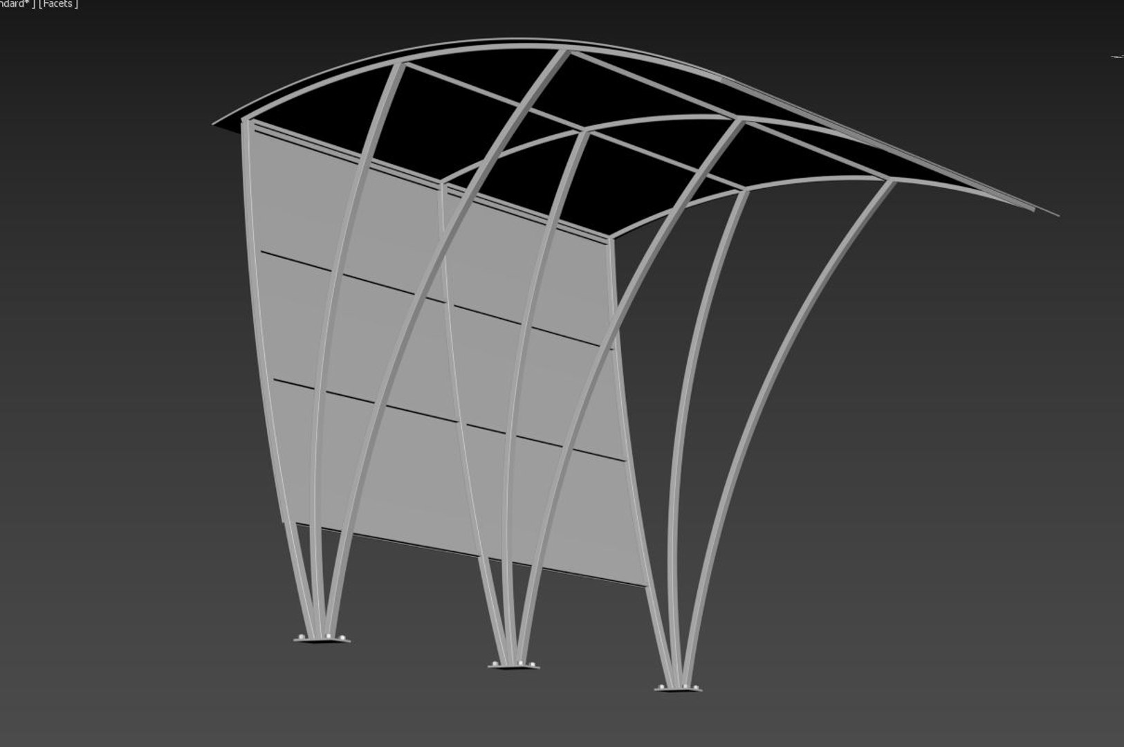 3D canopy - TurboSquid 1971380