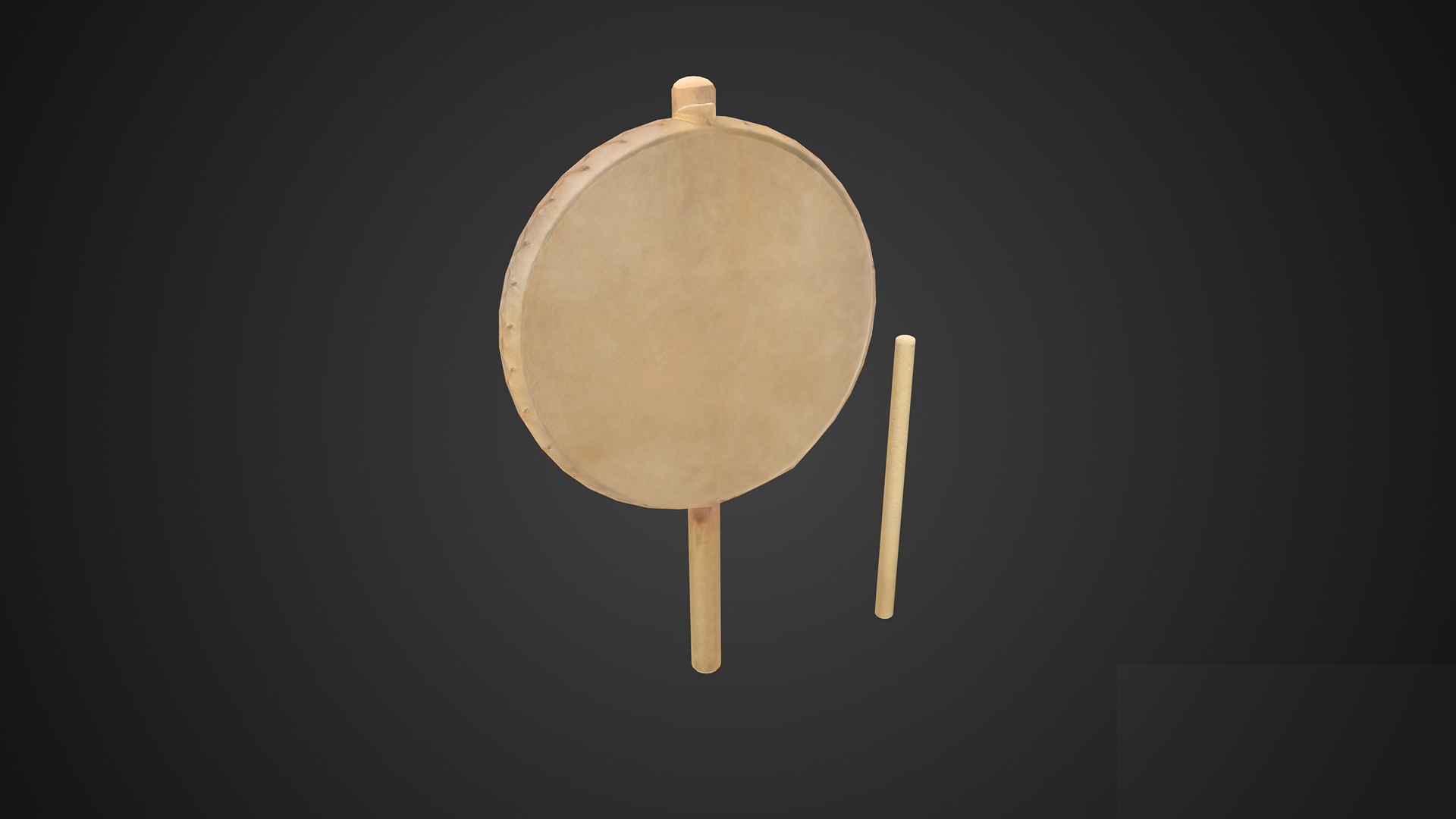 Game Ready Korean Traditoinal Instrument Sogo 3D Model - TurboSquid 2048897