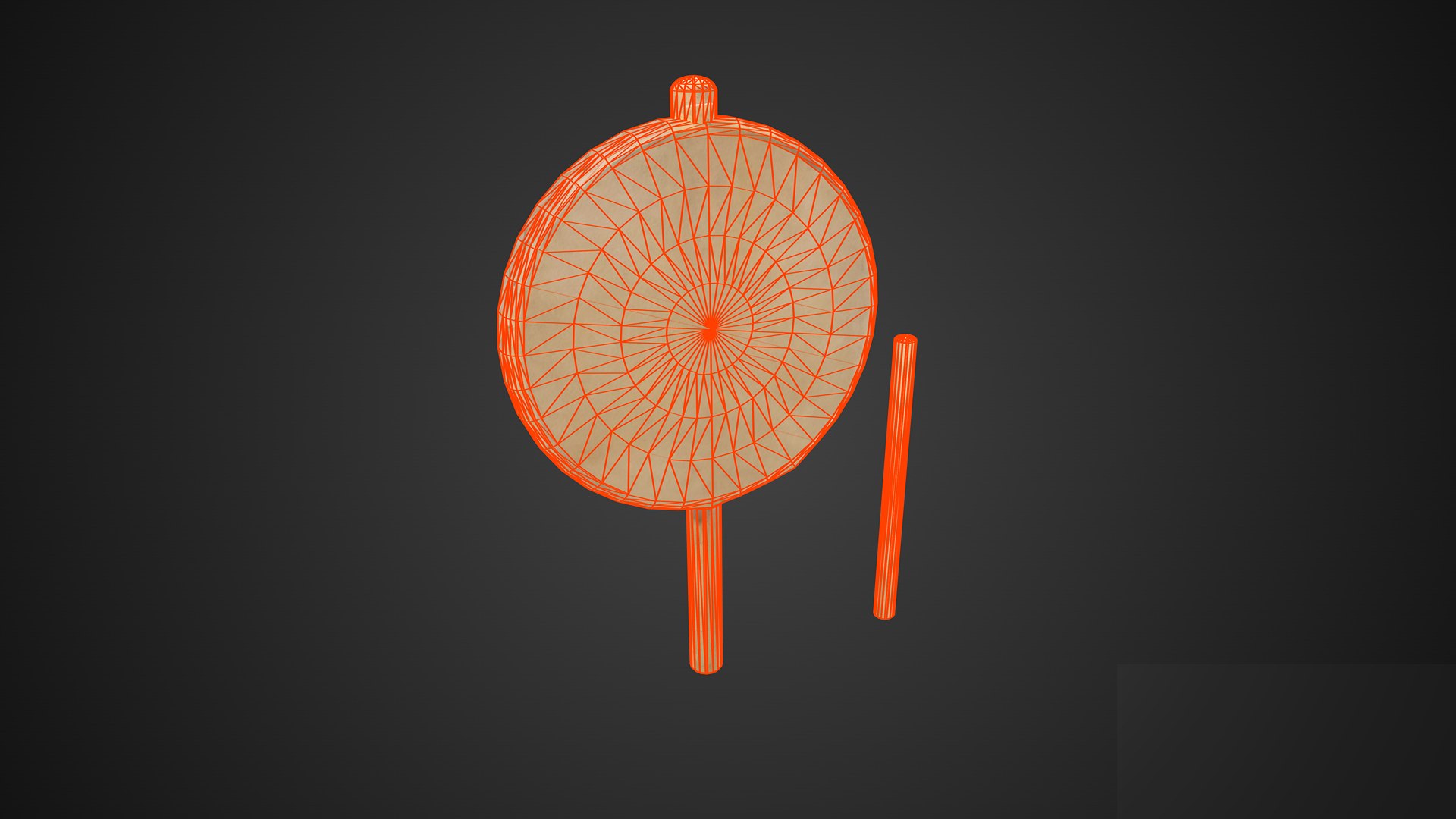 Game Ready Korean Traditoinal Instrument Sogo 3D Model - TurboSquid 2048897