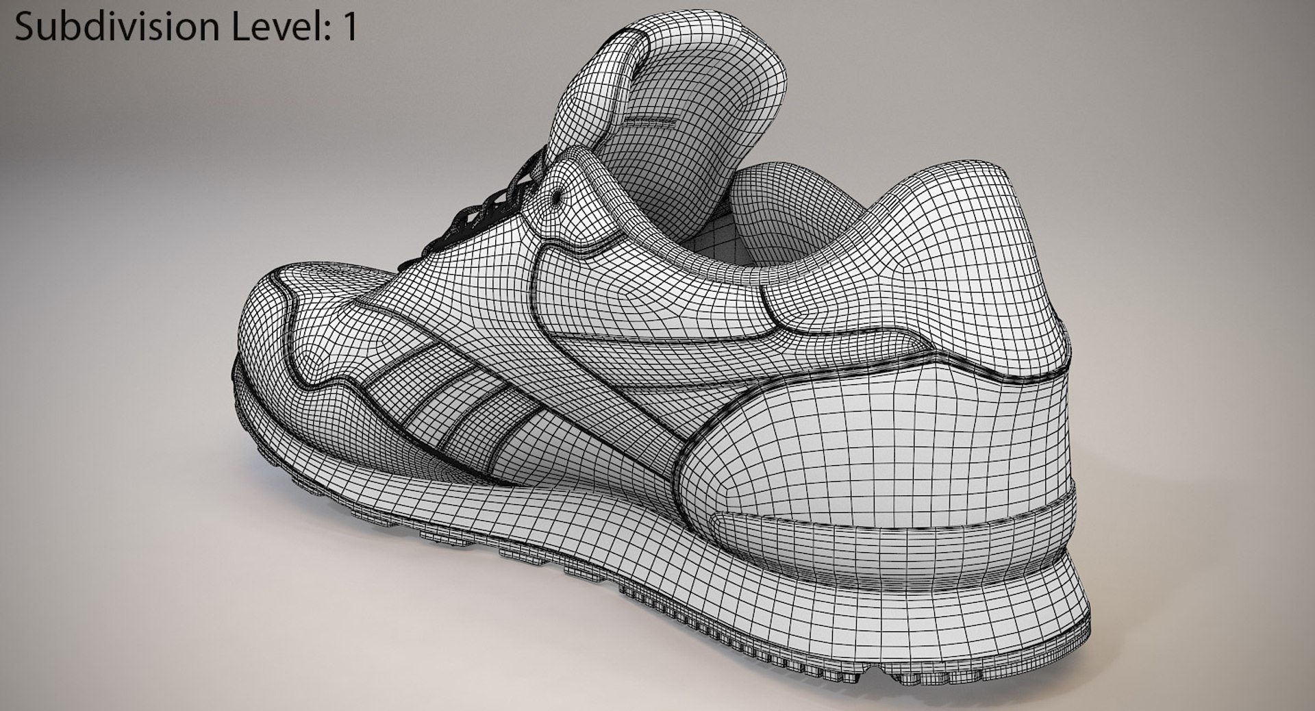 3D Model Reebok Sneakers - TurboSquid 1197149