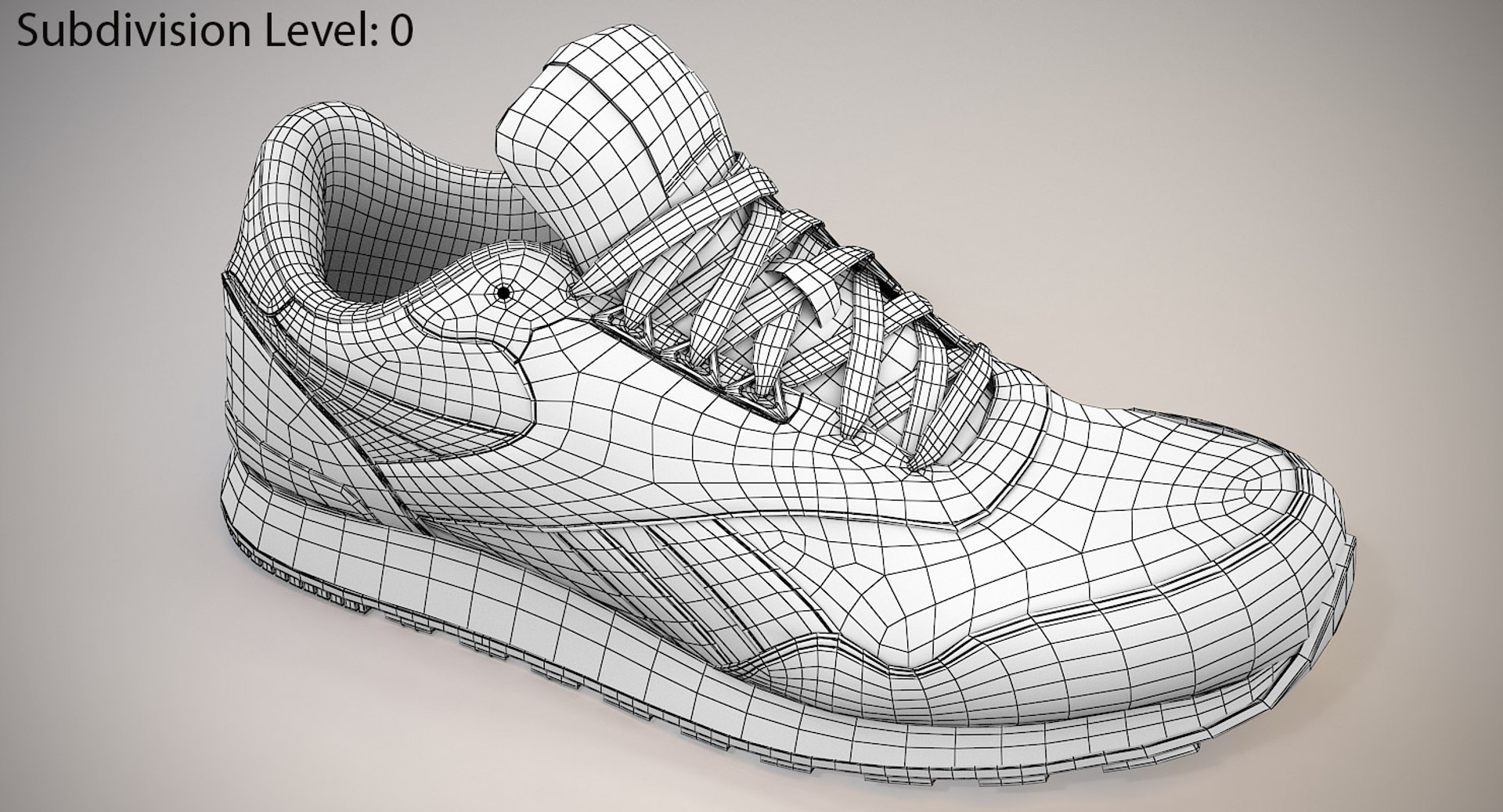 3D Model Reebok Sneakers - TurboSquid 1197149